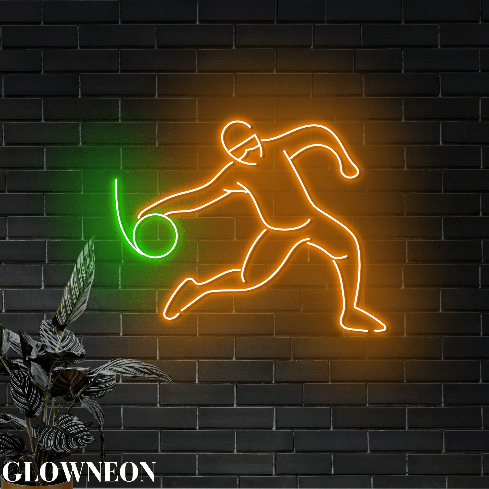 Glowneon Goalball Neon Sign, Goalball Club Wall Decor, Goalball Sign ...