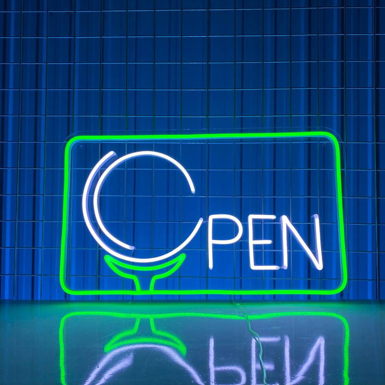 Glowneon Golf Welcome sign, Open Golf Neon signboard - Walmart.com