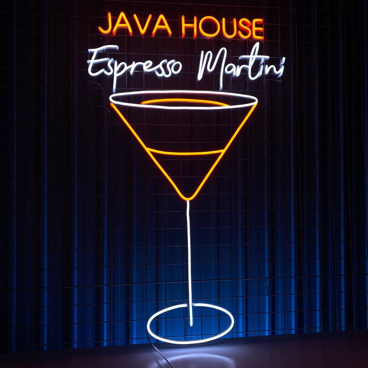 Glowneon Java House Espresso Martini Neon Sign, Espresso Martini Led ...