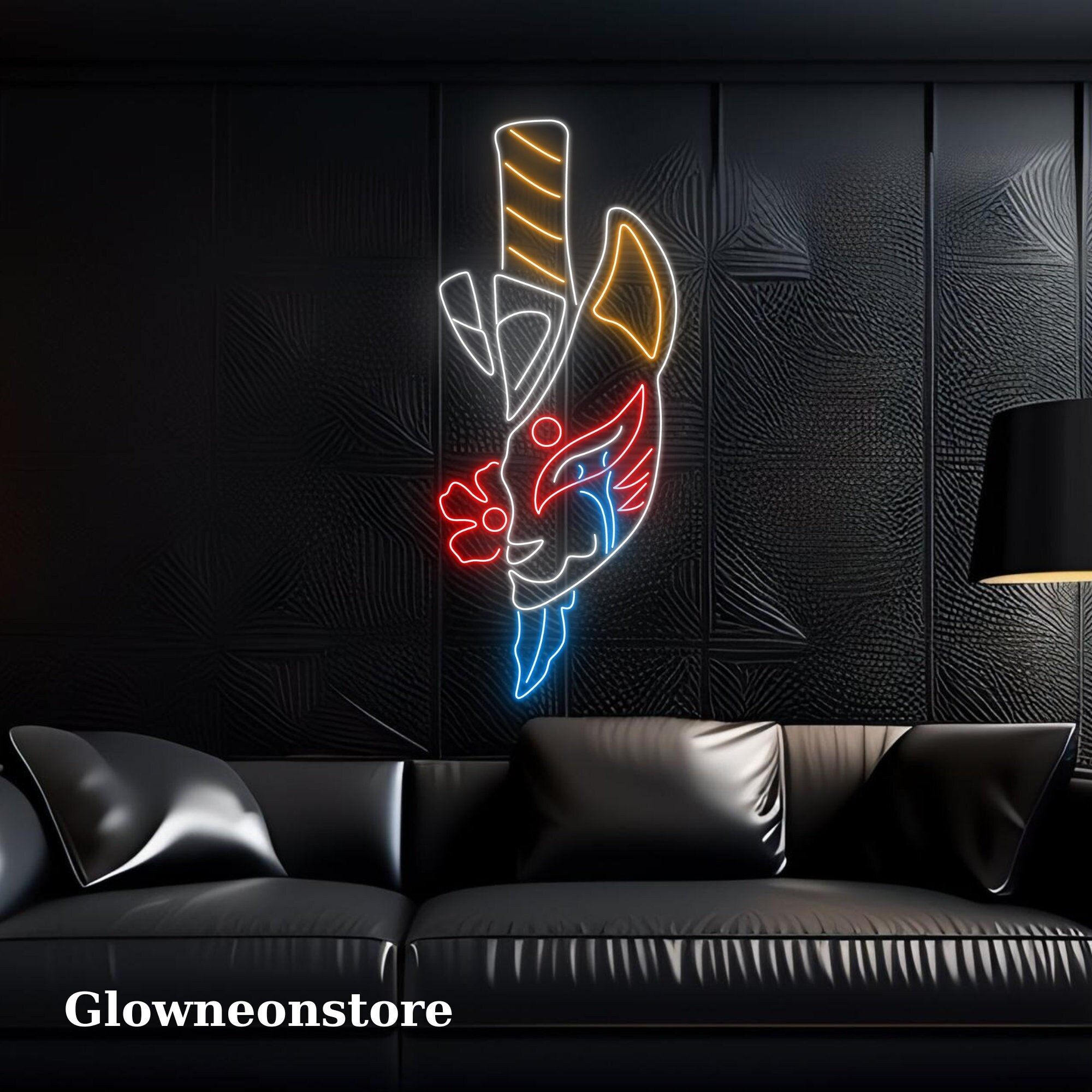 Glowneon Kitsune Neon Sign, Kitsune Fox Led Light, Kitsune Japan Led ...