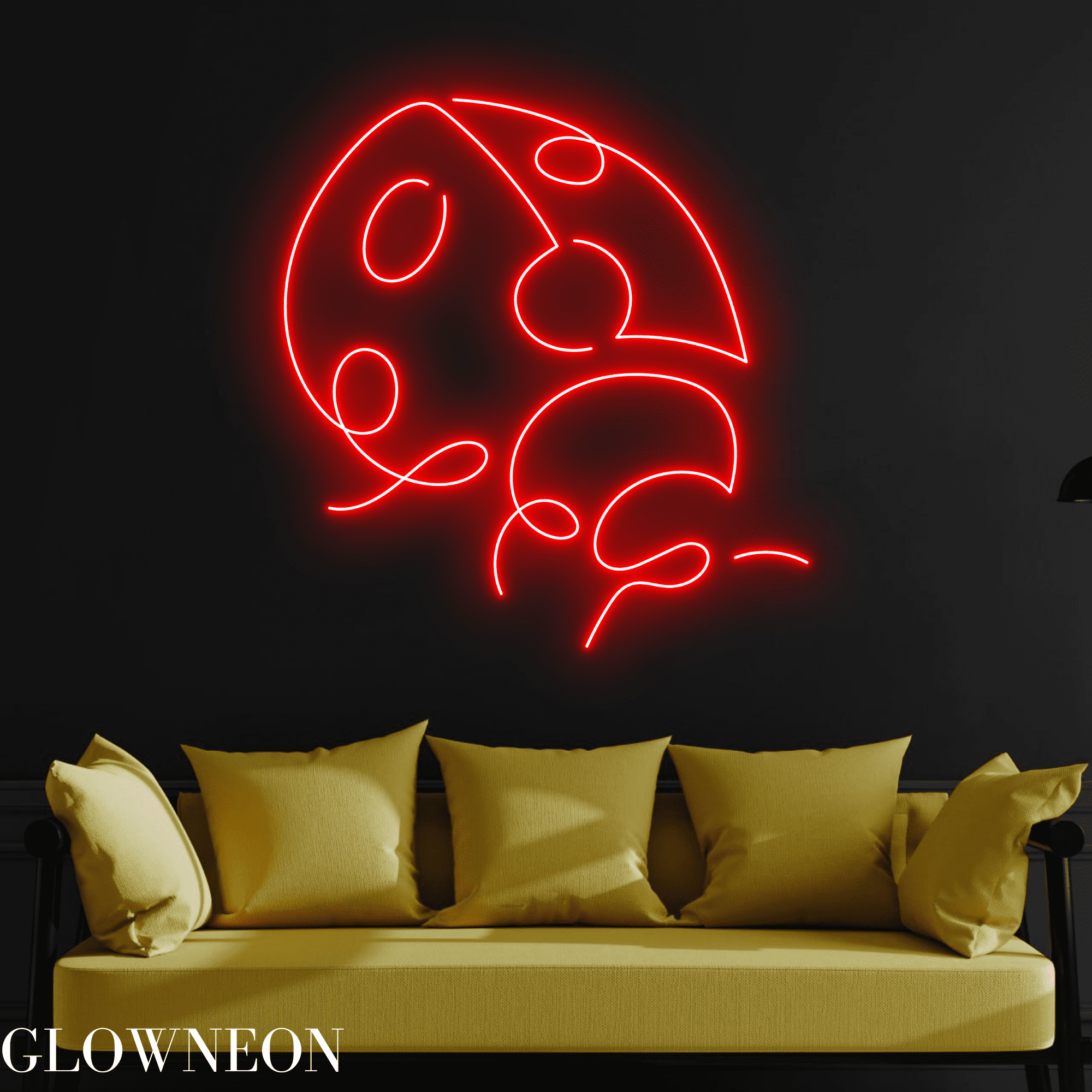 Glowneon Ladybug Neon Sign, Ladybug Line Led Sign, Ladybug Love Gifts ...