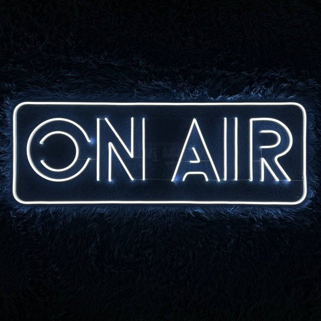 Glowneon On Air Neon Sign, Podcast Livestream Studio Sign Decor ...