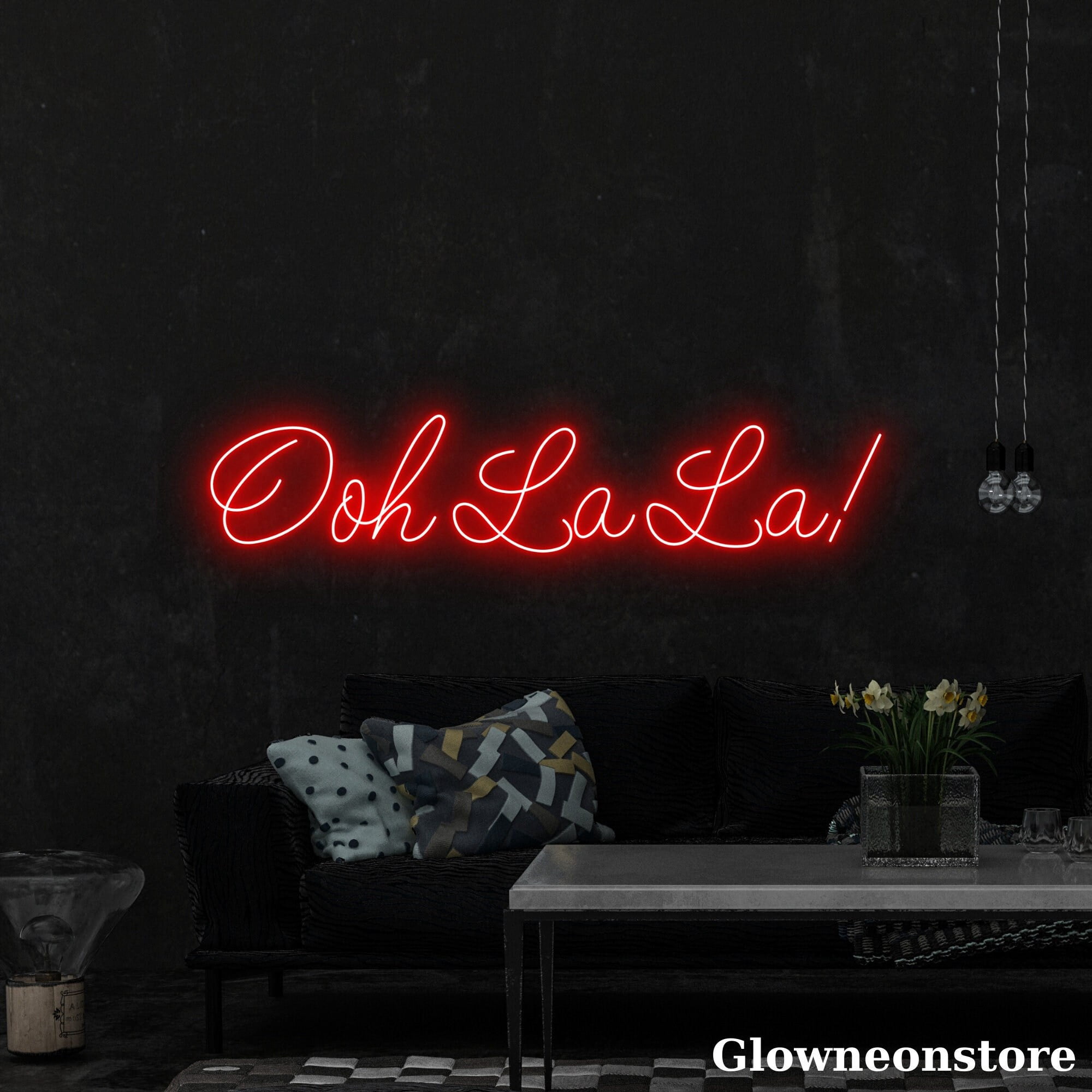 Glowneon Ooh La La Neon Sign, Ooh La La Led Sign, Funny Quote Neon Led ...