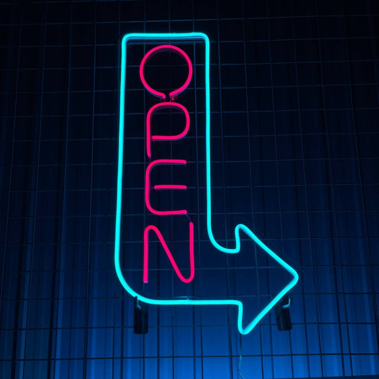 Glowneon Open Led Signboard, Long-lasting Welcome sign for store ...