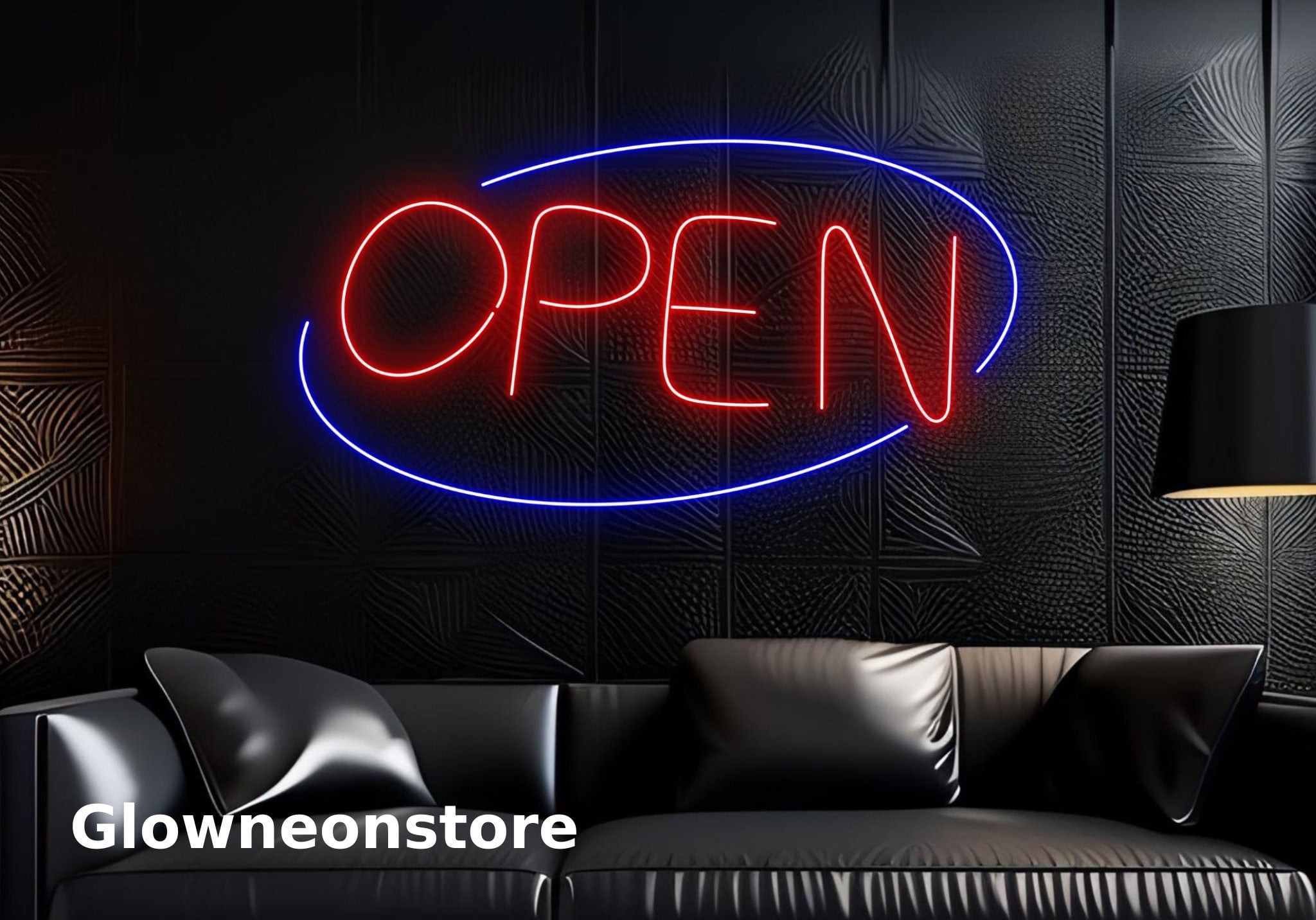 Glowneon Open Neon Sign, Open Sign Led Light, Open Welcome Sign, Open ...