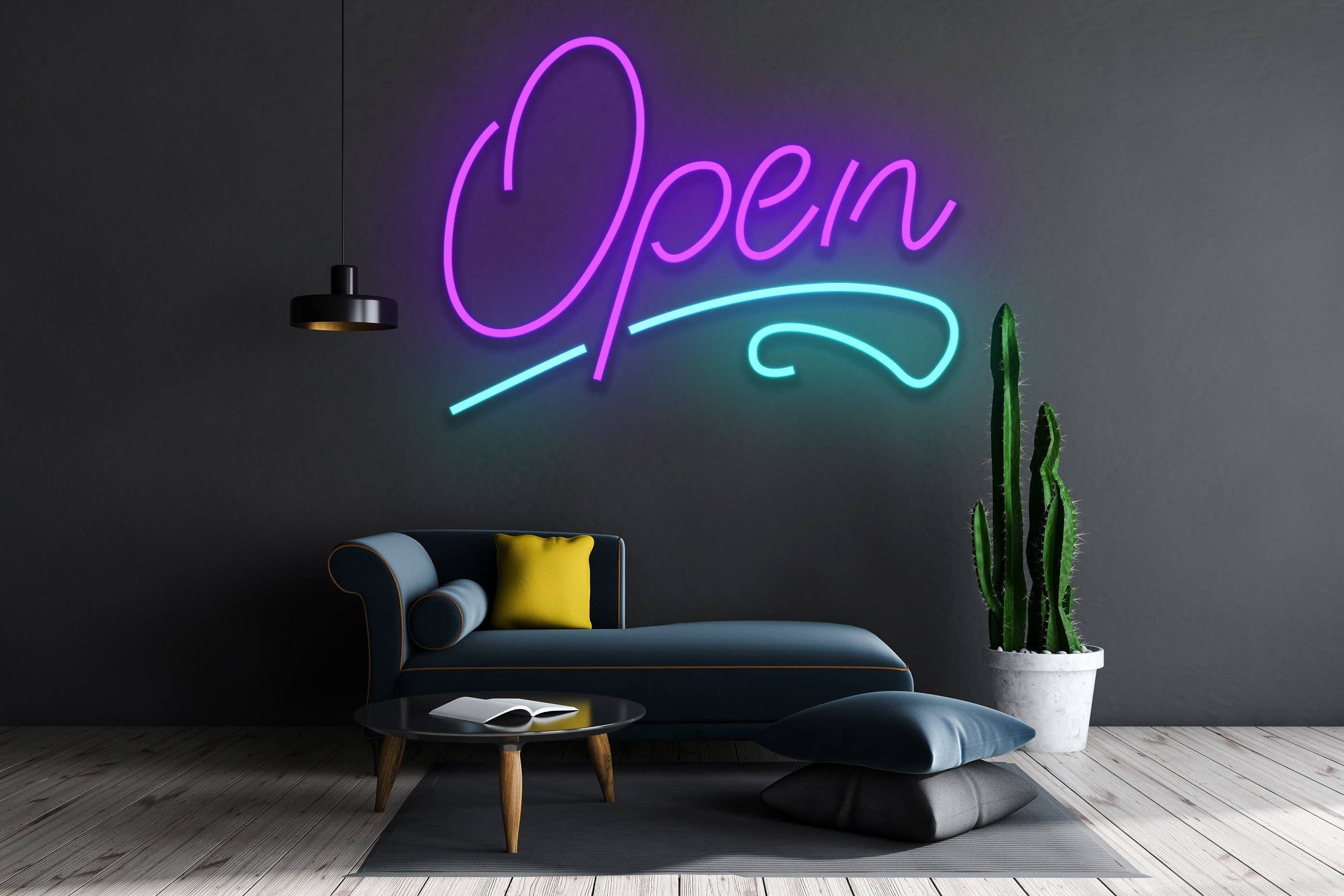 Glowneon Open Neon Signs, Basic Welcome Sign for Store - Walmart.com