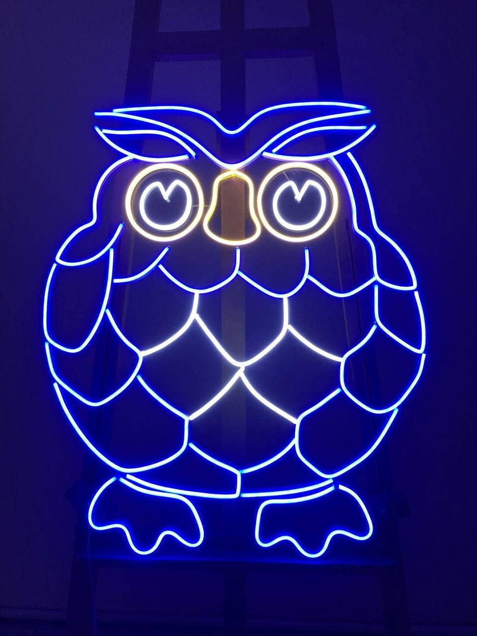 Glowneon Owl Neon Sign, Cute Owl Led Sign, Bird Light Decoration ...