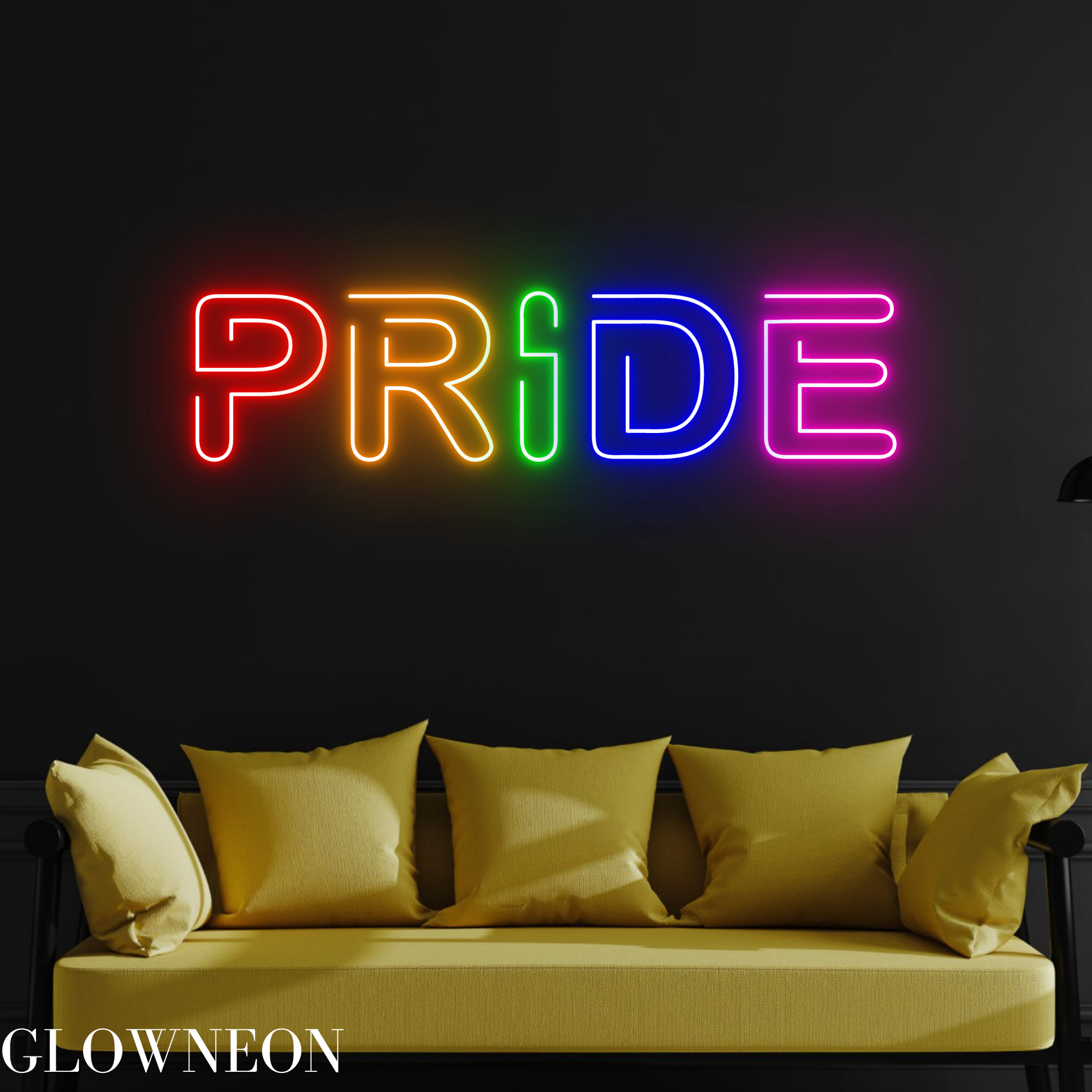 Glowneon Pride Neon Sign, Happy Pride Day Led Sign, Pride Day Decor ...