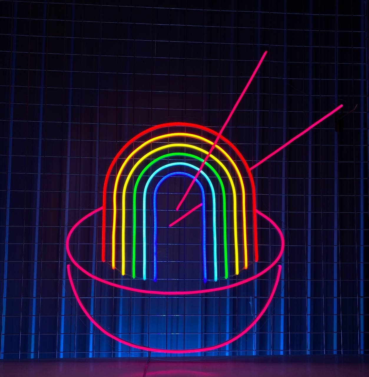 Glowneon Rainbow Ramen Neon Sign, Japan Ramen Led Sign Wall Decor ...