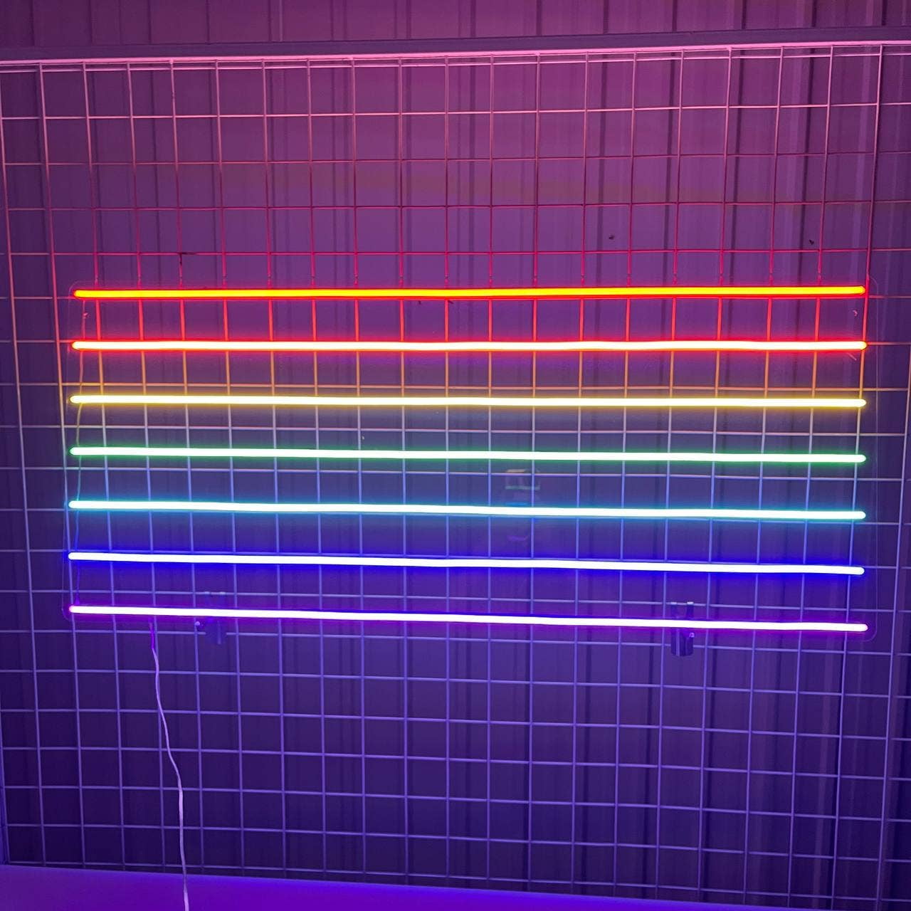 Glowneon Rainbow flag LGBT Neon Sign, Wall Sign Decor - Walmart.com
