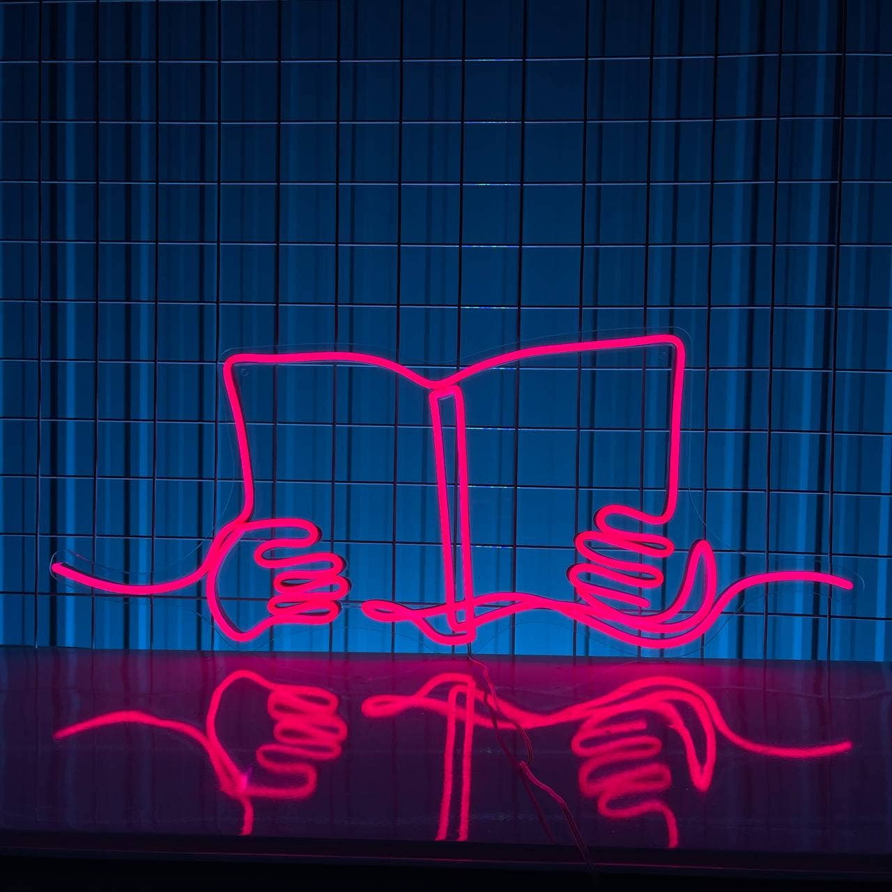 Glowneon Reading Book Neon Sign, Bookish Room Gifts Wall Decor ...