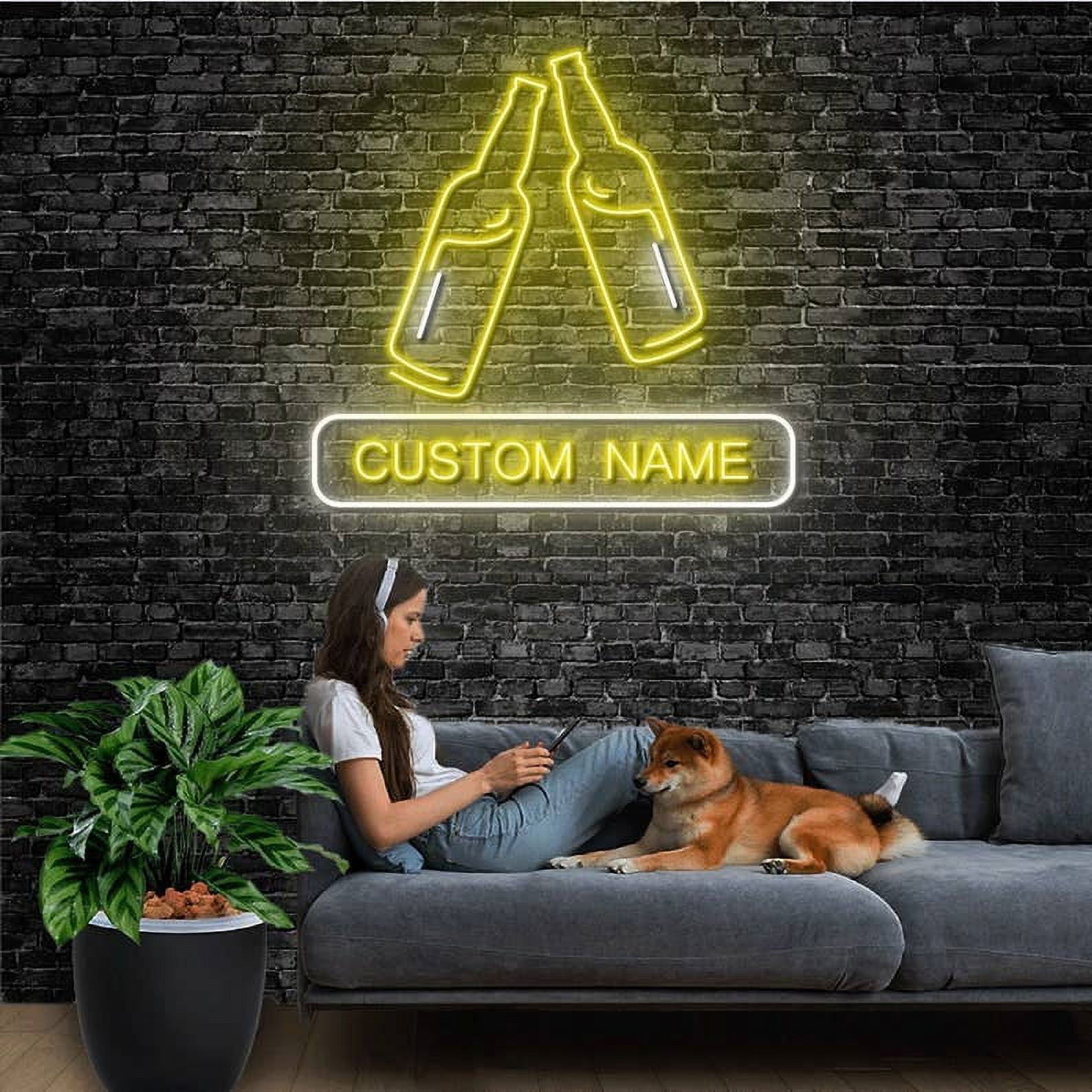 Glowneon Restroom Neon Signs, Restroom Sign For Bussiness, Bar Club ...