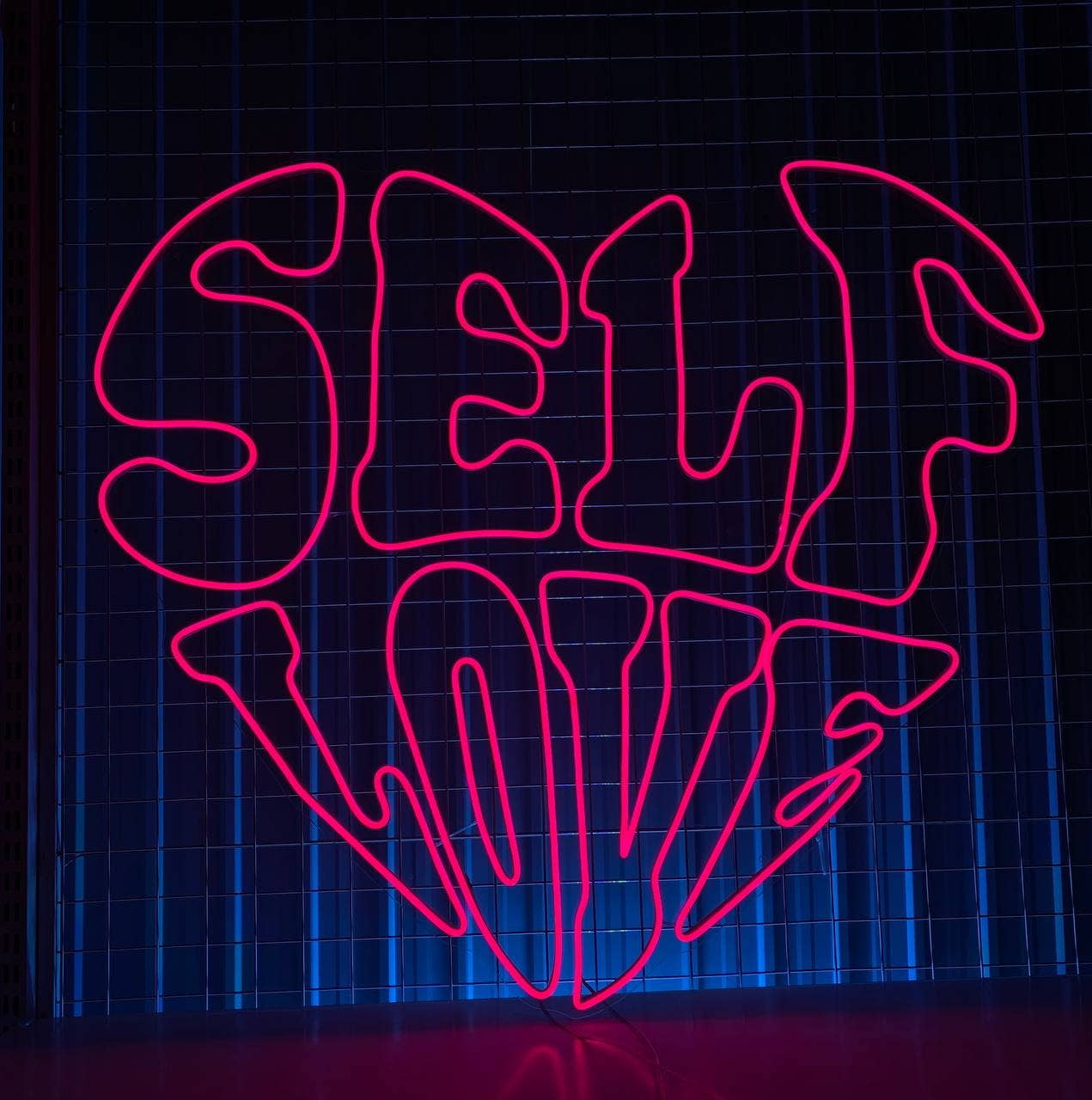 Glowneon Self Love Heart Neon Light, Self Love Heart Shaped Led Decor ...