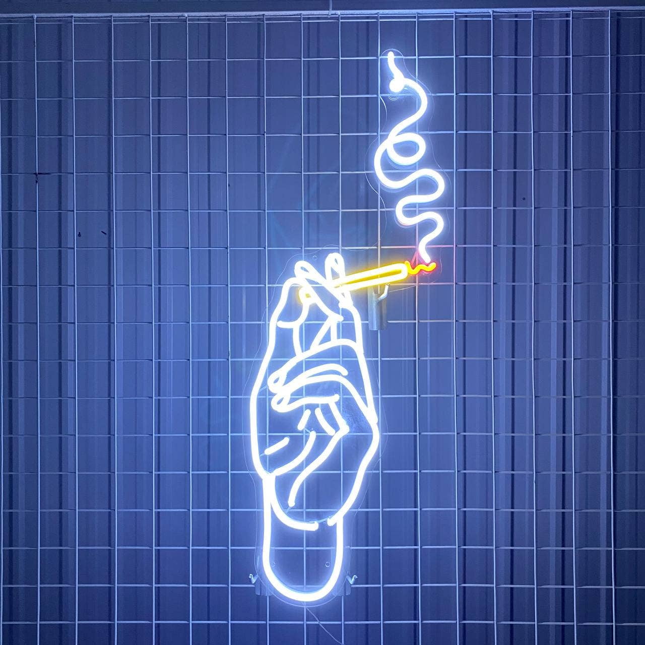 Glowneon Smoking Cigar Neon Signs, Cigar Shop Club Wall Decor - Walmart.com