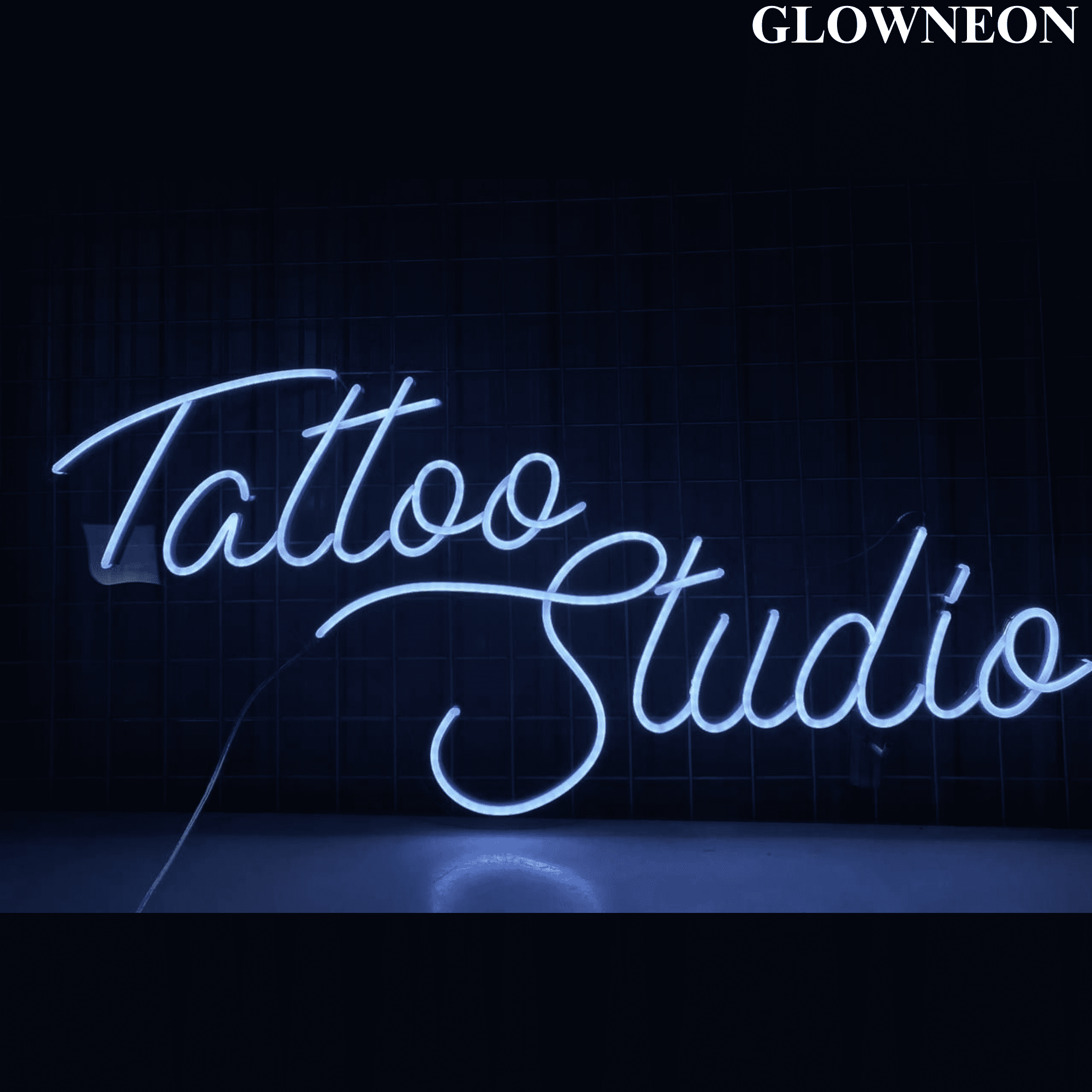 Glowneon Tattoo Studio Led Sign, Grand Opening Tattoo Shop Neon Sign ...