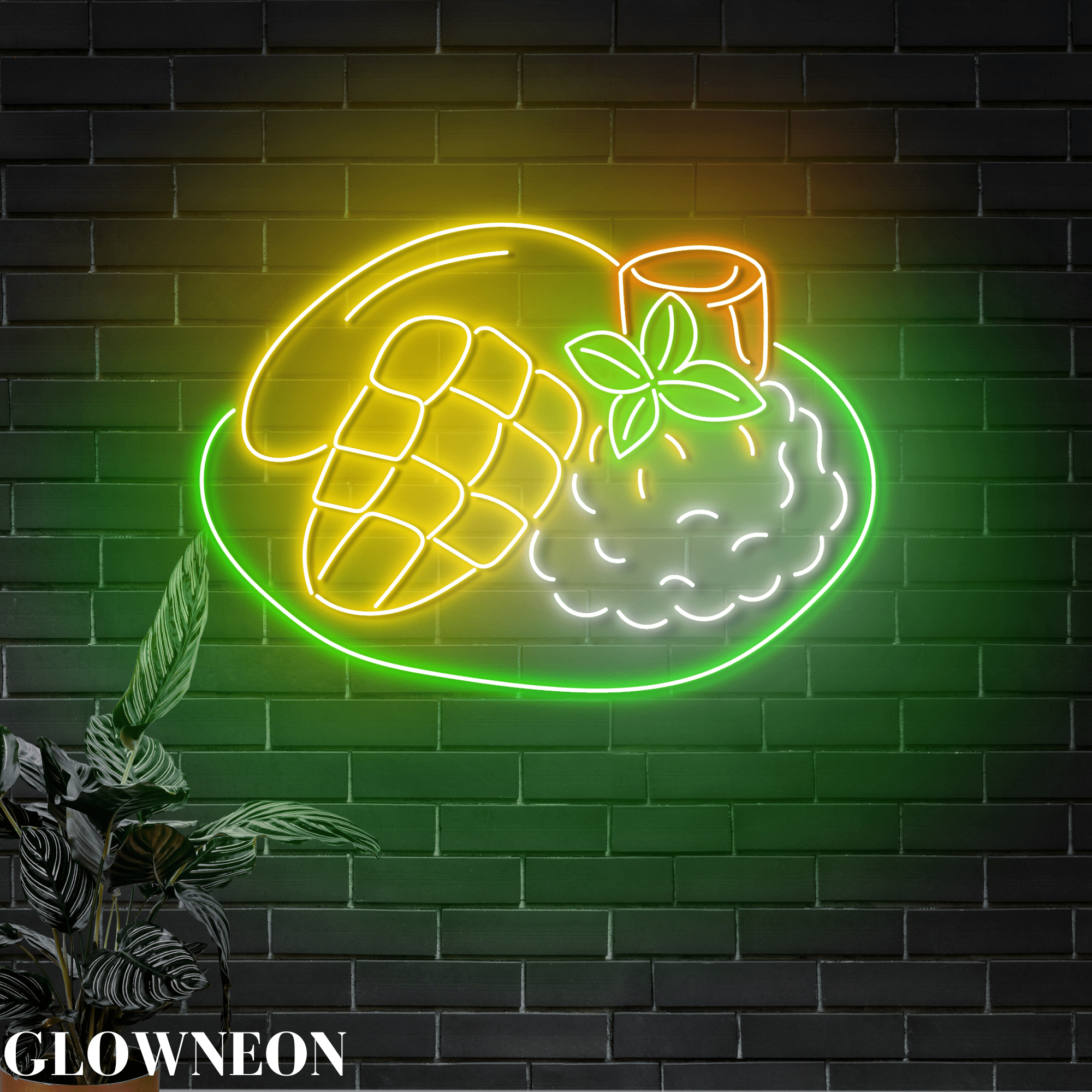 Glowneon Thai Mango Sticky Rice Restaurant Open Neon Led Wall Hanging ...