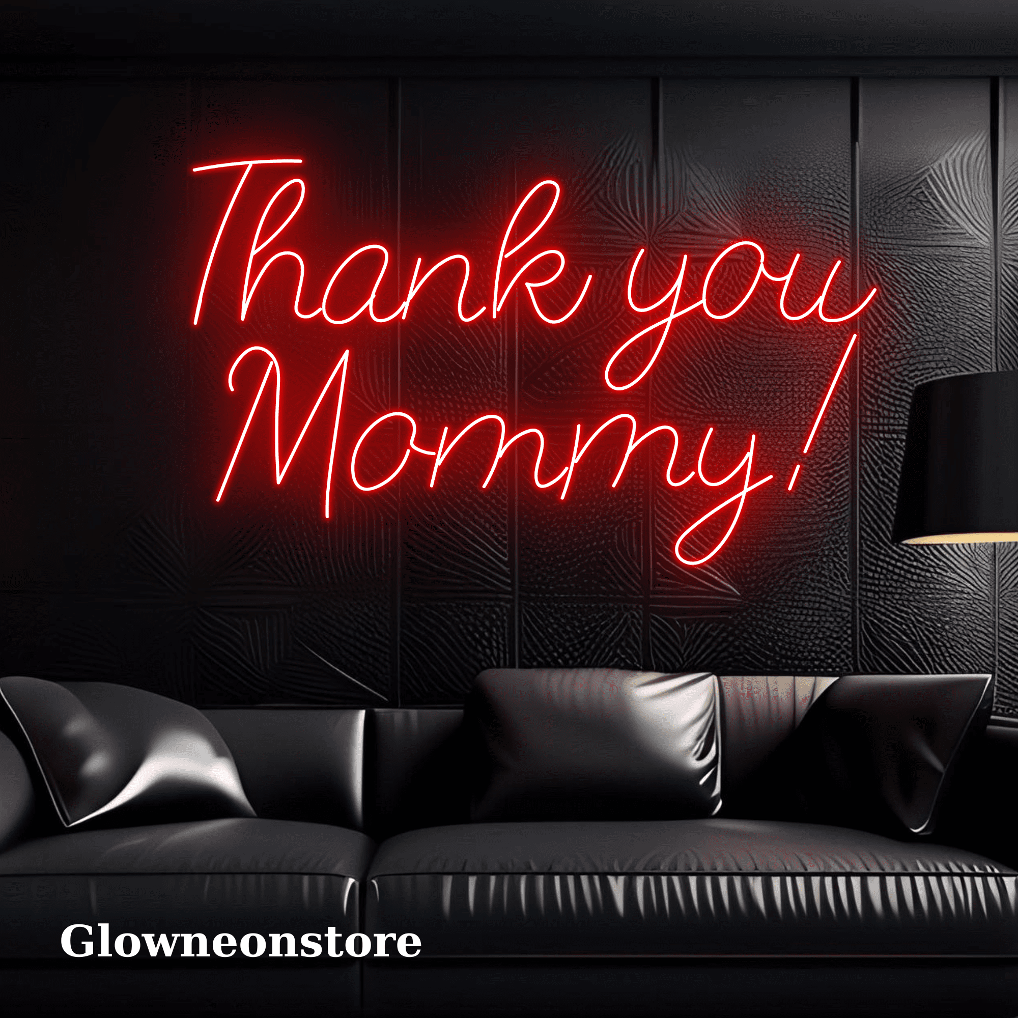 Glowneon Thank You Mommy Neon Sign, Mother’s Day Gift Wall Decoration ...