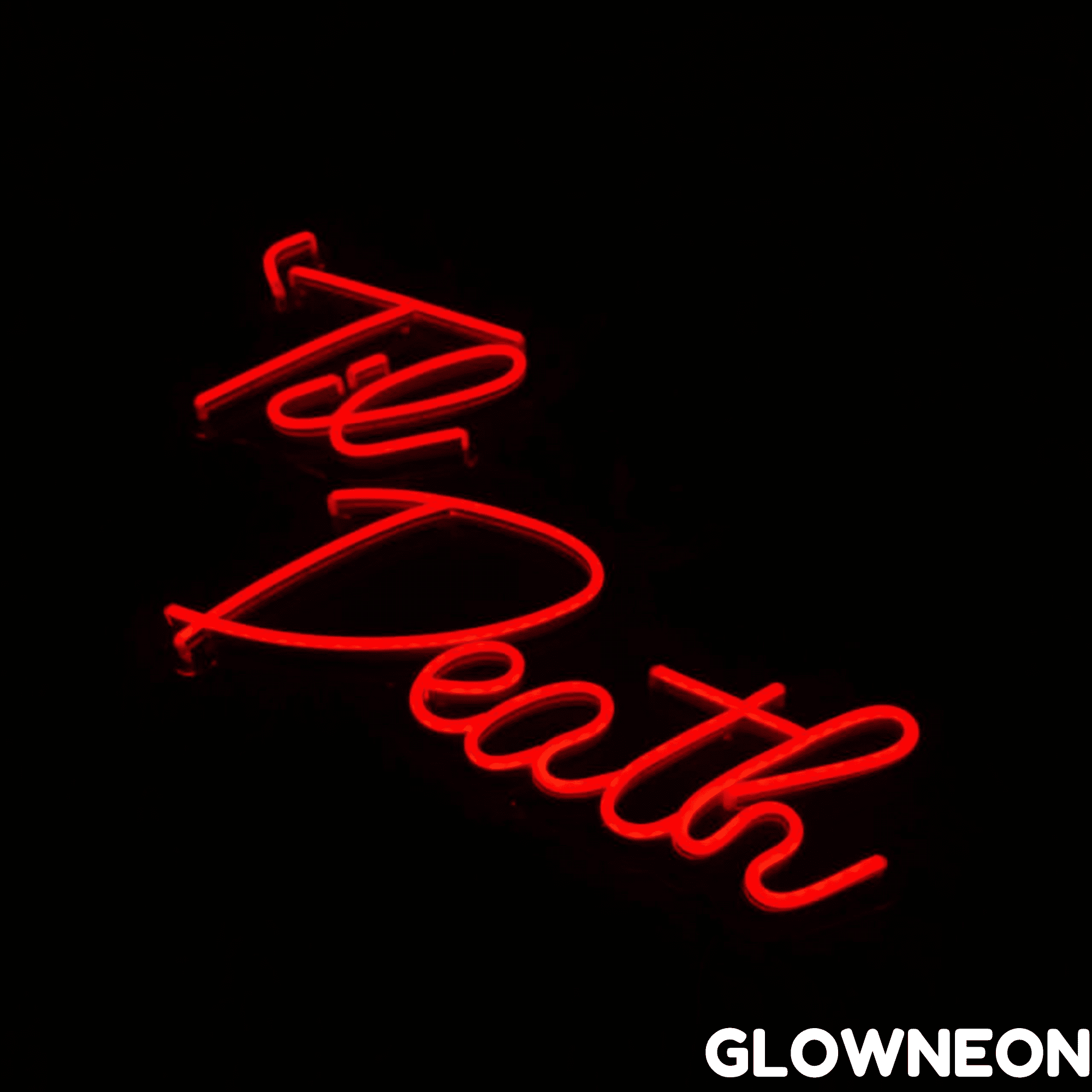 Glowneon Till Death Neon Sign, Wedding & Anniversary Wall Led Decor ...