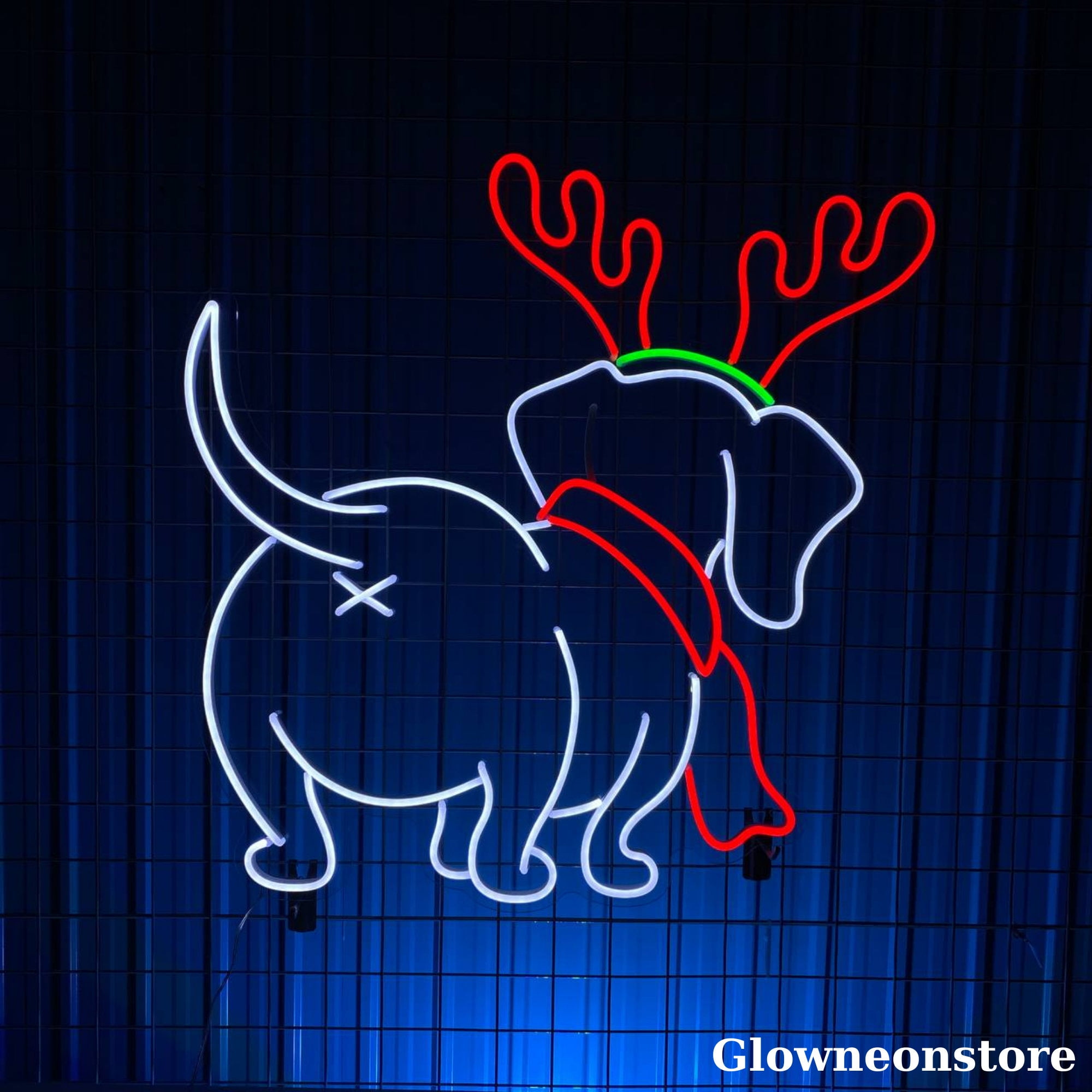 Glowneon Whale Sunset Neon Sign, Whale Led Light, Whale Neon Sign ...