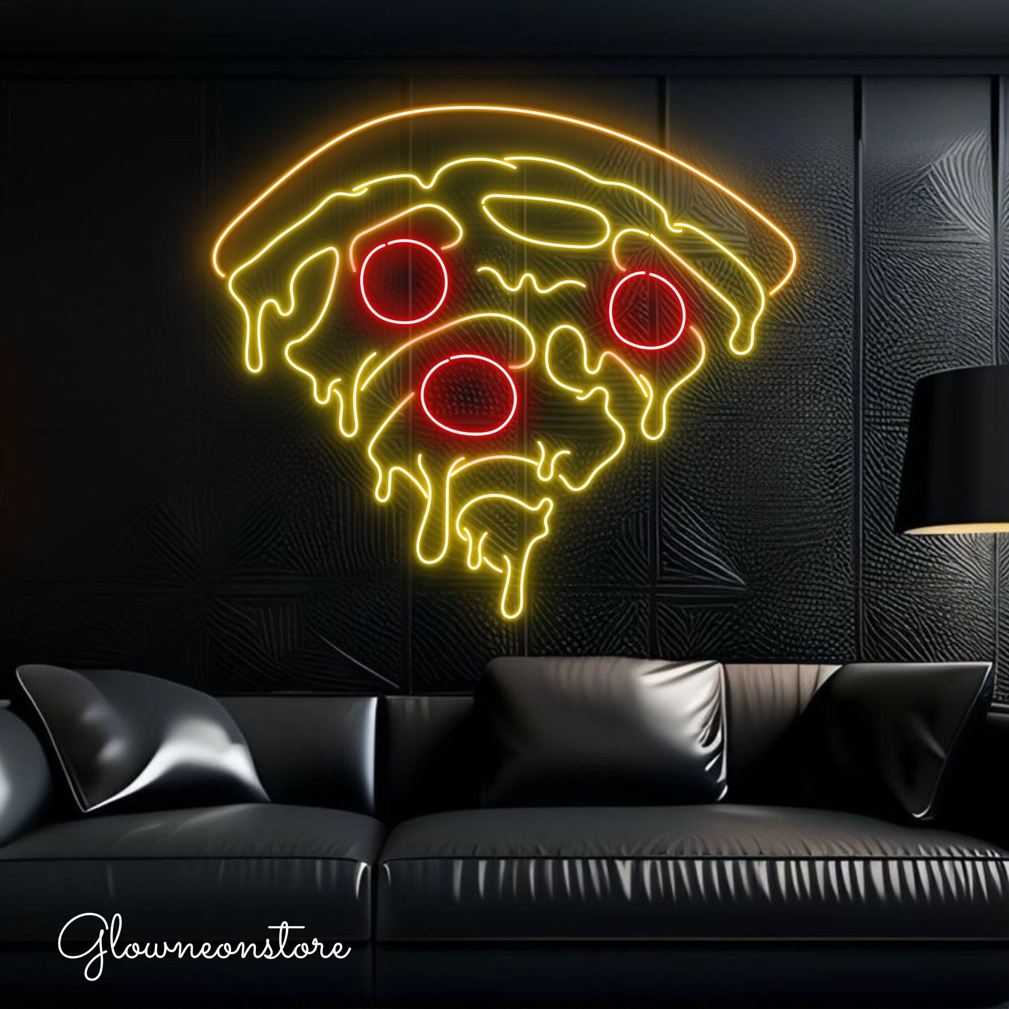 Glowneon Wifi Pizza Neon Sign, Wifi Pizza Led Sign, Welcome Open ...