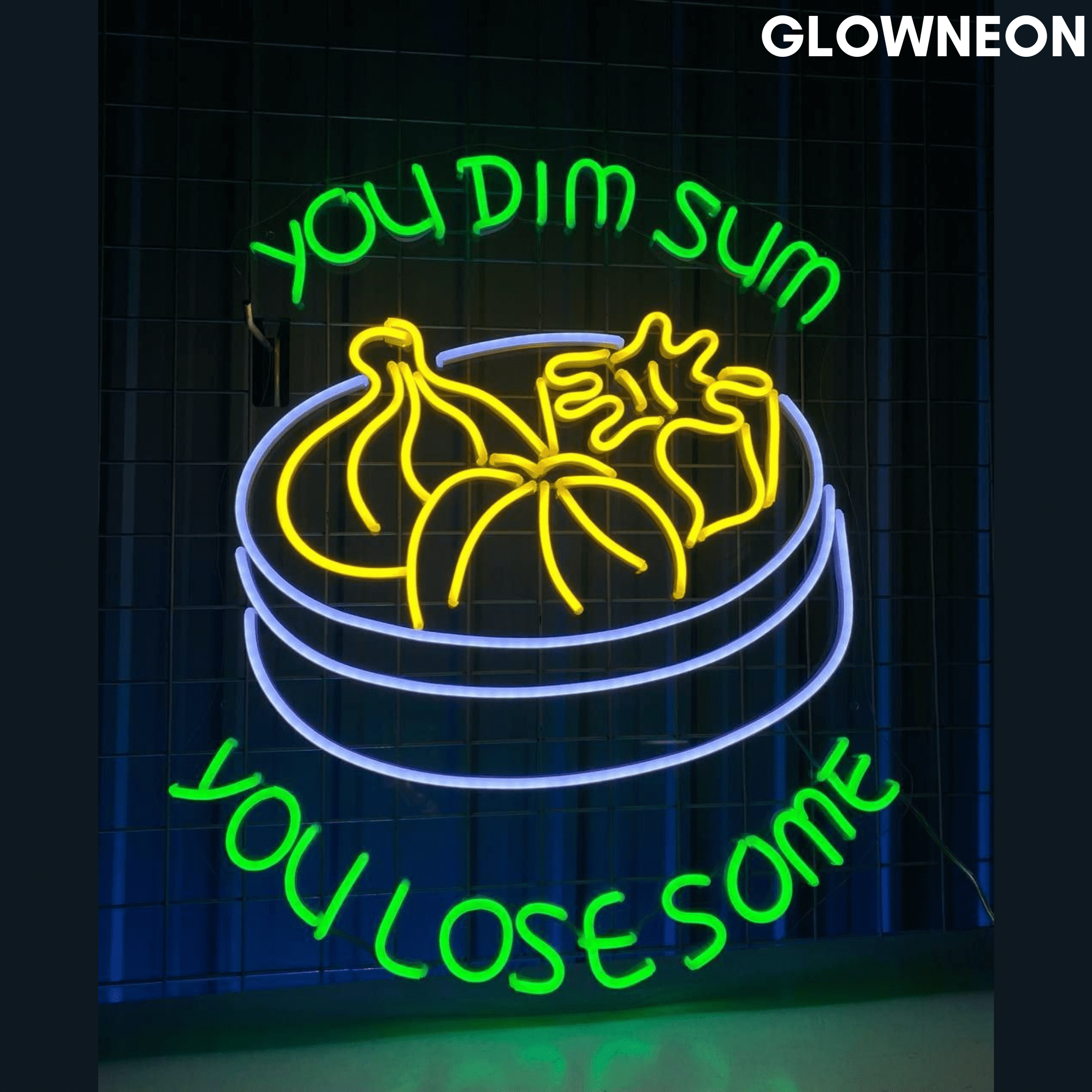 Glowneon You Dim Sum You Lose Some Neon Sign, Chinese Dimsum Led Sign - Walmart.com
