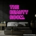 Glowneon the Beauty Room Neon Sign, Beauty Quote Led Sign, Beauty Salon ...