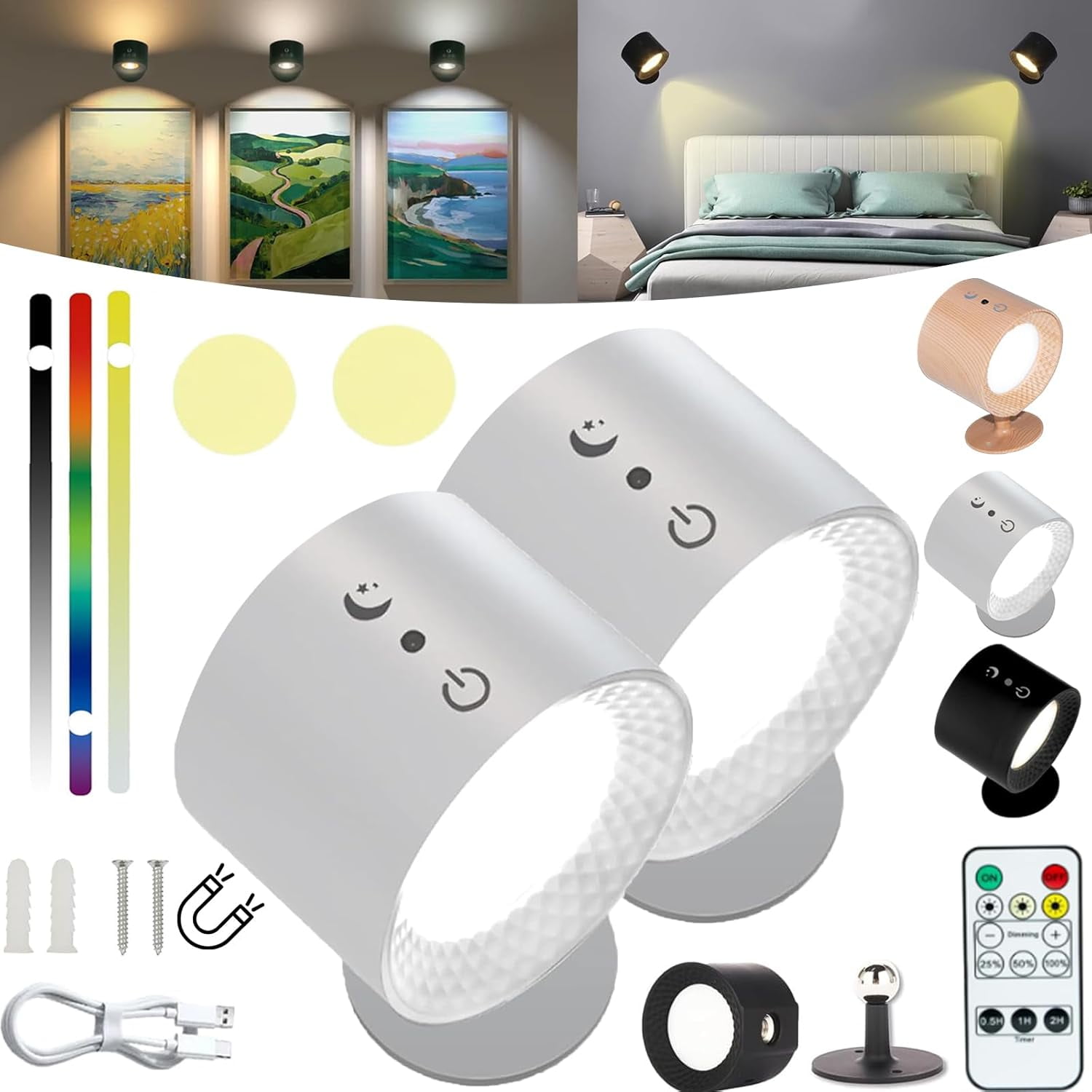 Glowright Lights, Glow Right Lights, Smart+ Halo Lux, Glowright Indoor Everywhere Light 2.0, 3 ...