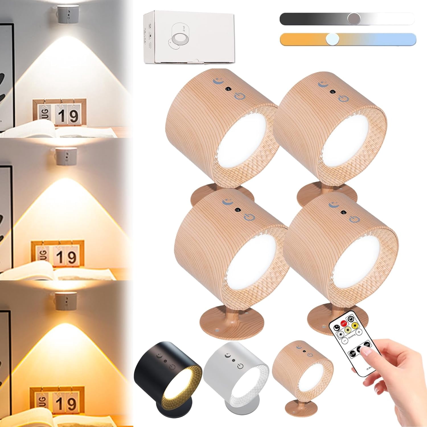 Glowright Lights, Glow Right Wall Lights, Double-Sided Light, 40h ...