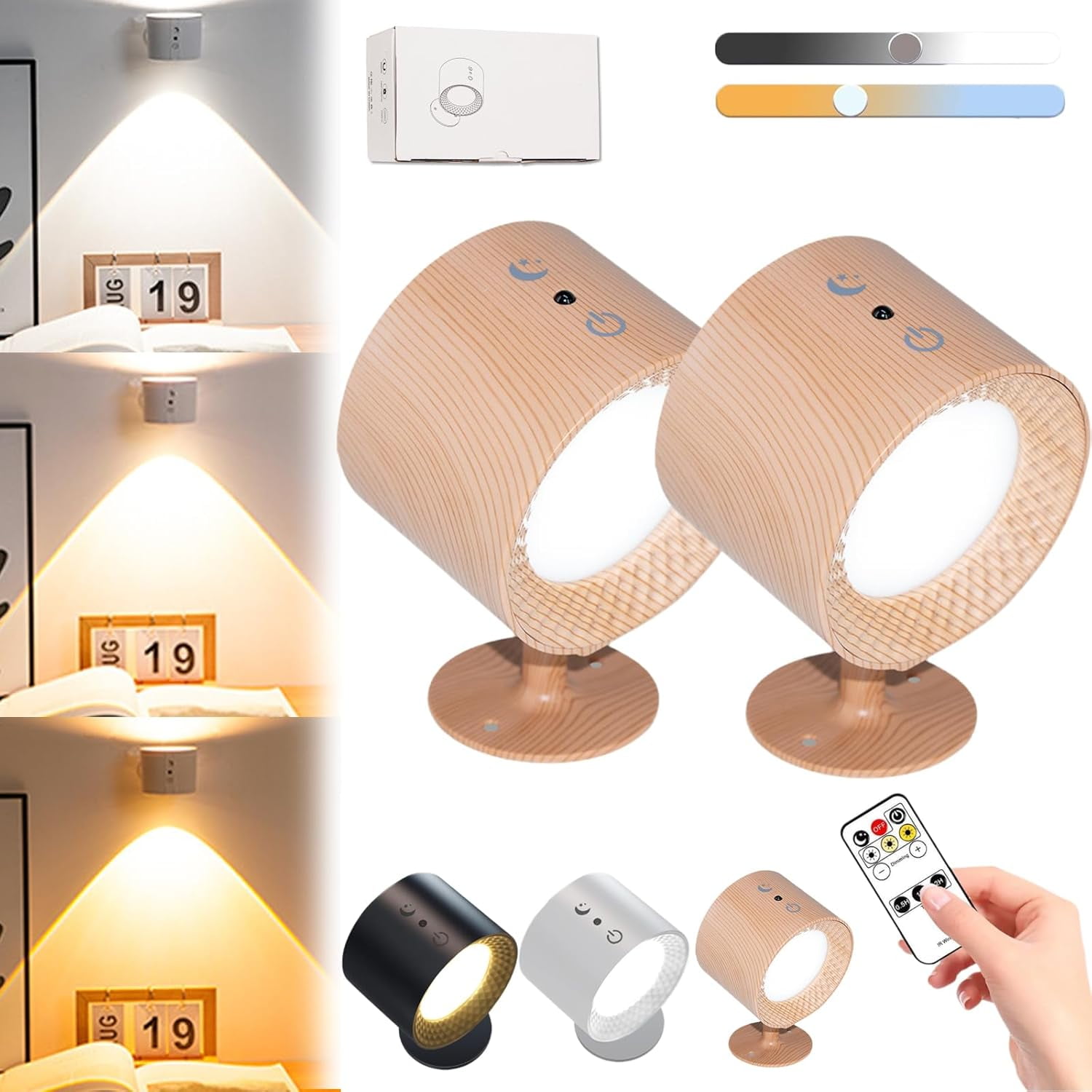 Glowright Lights, Glow Right Wall Lights, Double-Sided Light, 40h ...