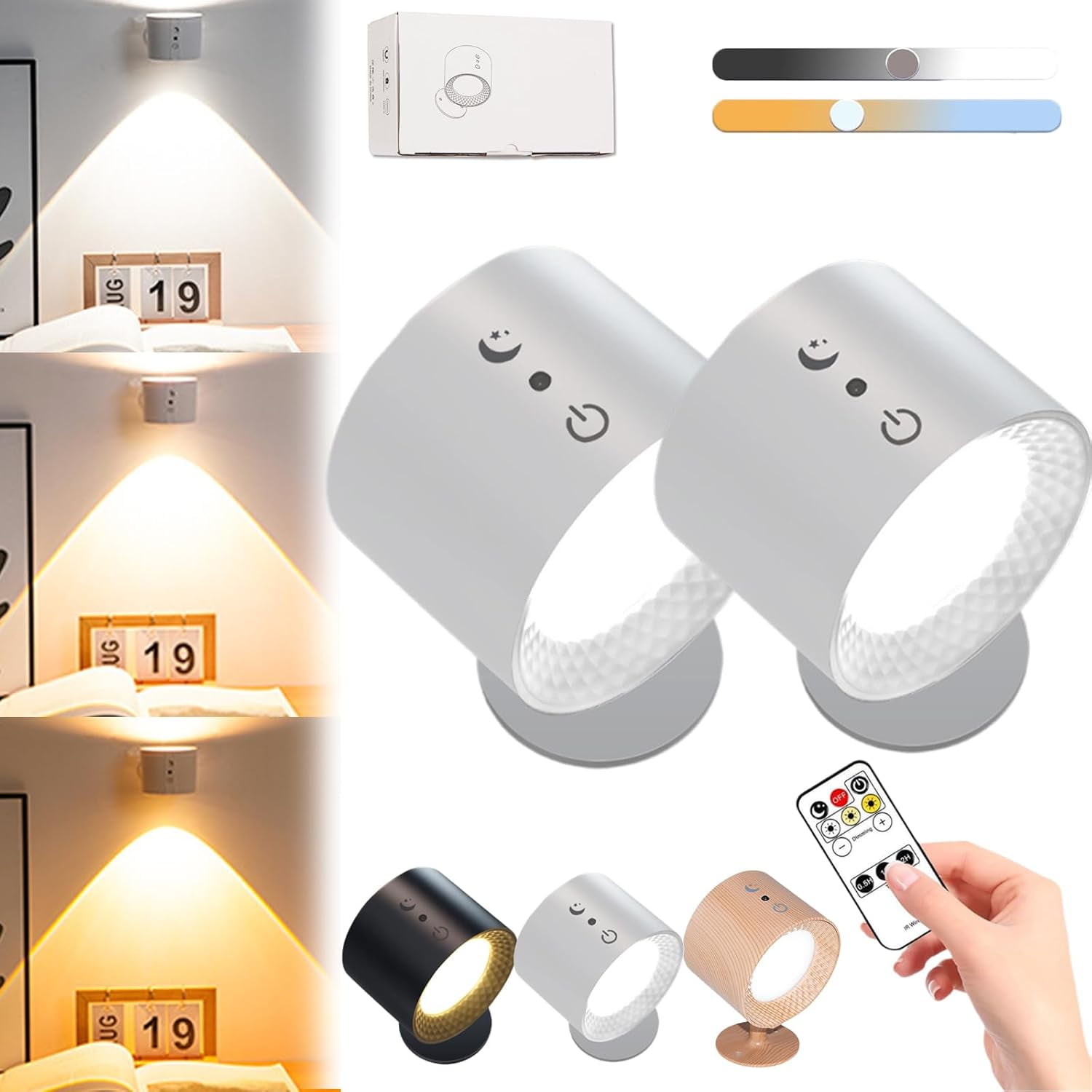 Glowright Lights, Glow Right Wall Lights, Double-Sided Light, 40h ...