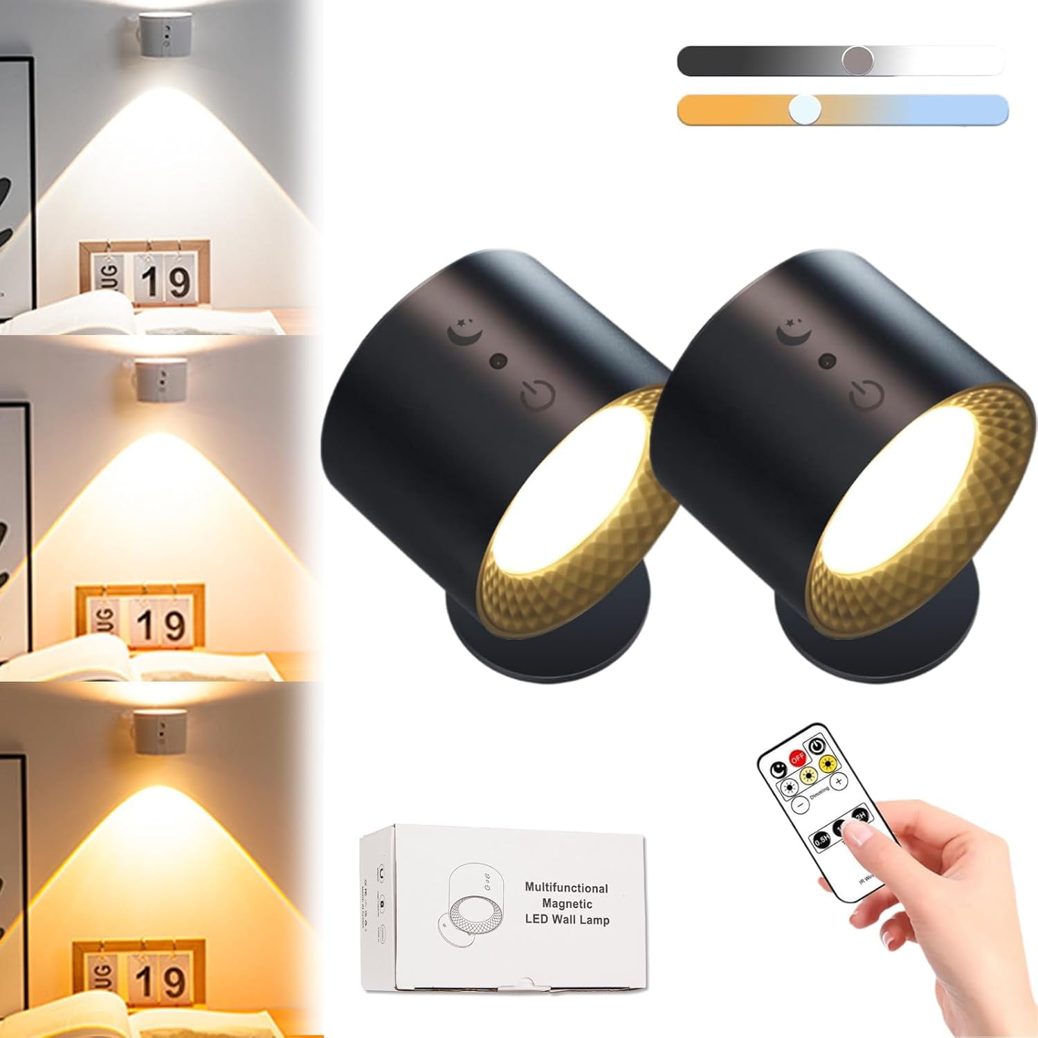 Glowright Lights, Glow Right Wall Lights, Double-Sided Light, 40h ...