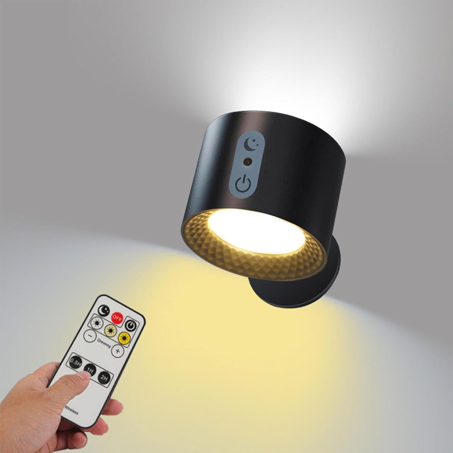 Glowright Lights, Stick on Lights for Wall, Smart Glowright Round ...