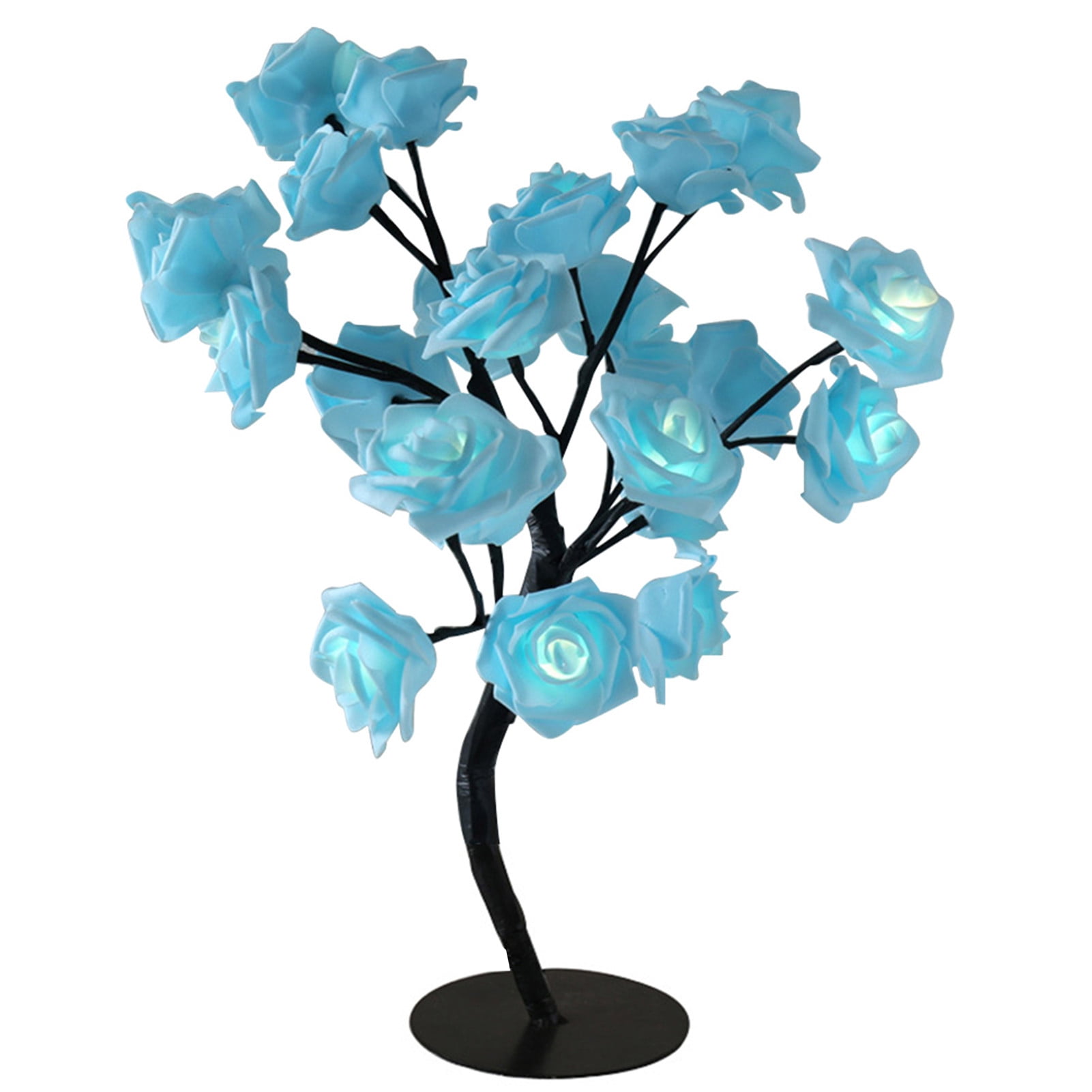 Glowy Rose Ray Lamp Desk Tree Table Lamp for Girls Women Home Decor for ...