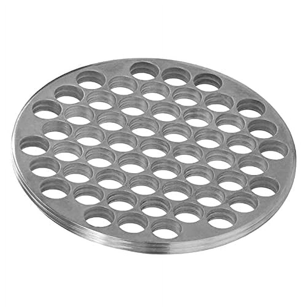 Gloxco 4" Plate Strainer, 1/4" Holes, Aluminum (STR-PS400) - Walmart.com