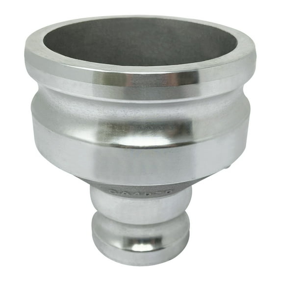 Gloxco Aluminum Type AA Cam and Groove Spool Adapter, 4" Male Camlock x ...