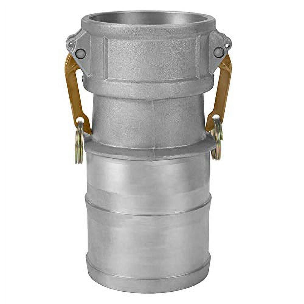 Gloxco Aluminum Type CR Cam and Groove Fitting, 4" Female Camlock x 3 ...