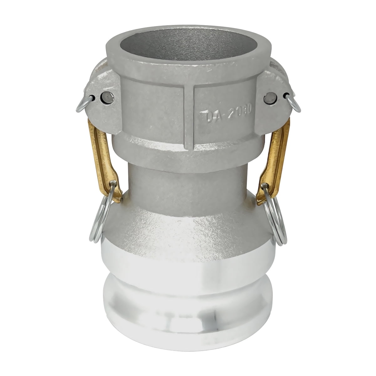 Gloxco Aluminum Type DA Cam and Groove Hose Fitting, Reducer, 2" Female ...