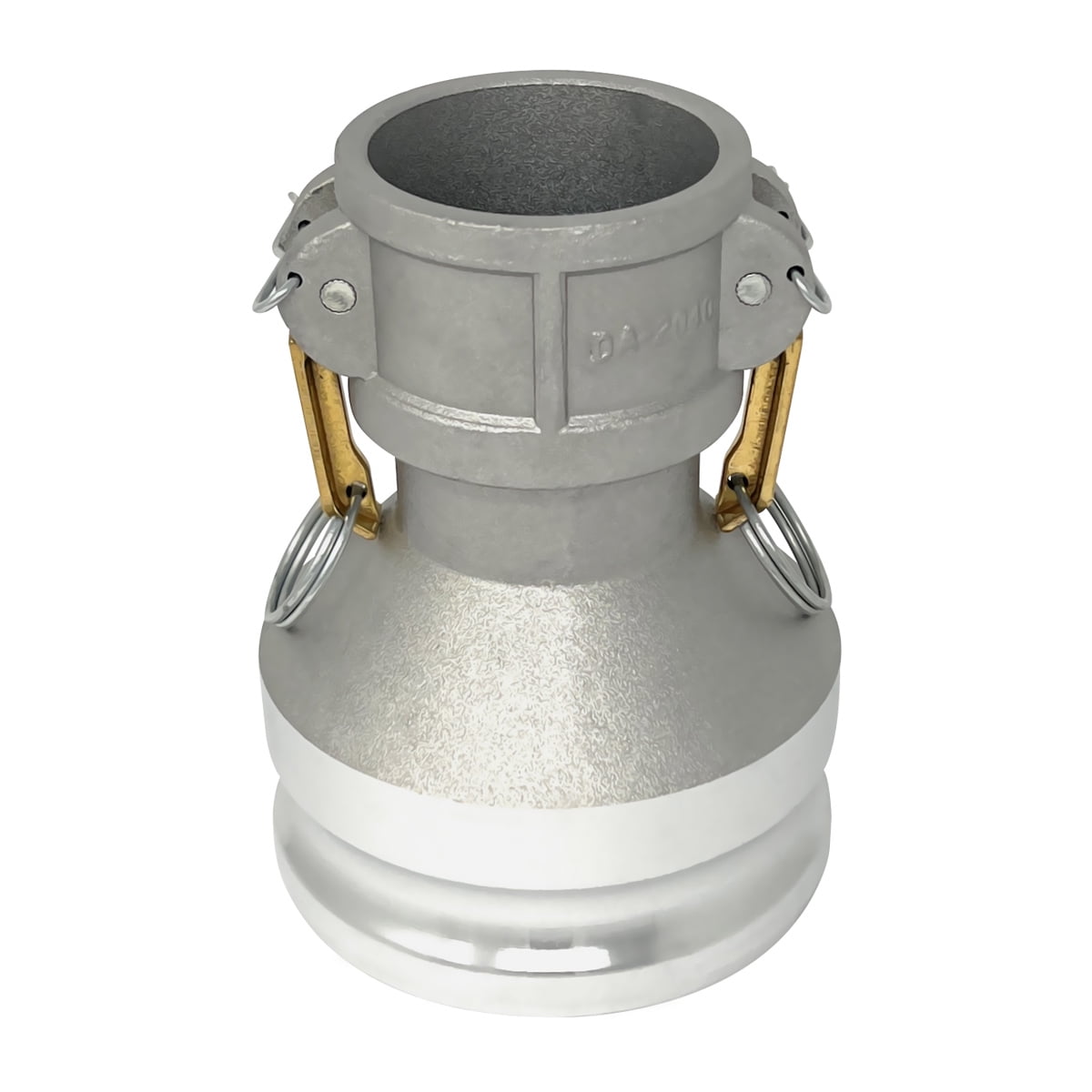 Gloxco Aluminum Type DA Cam and Groove Hose Fitting, Reducer, 2" Female ...