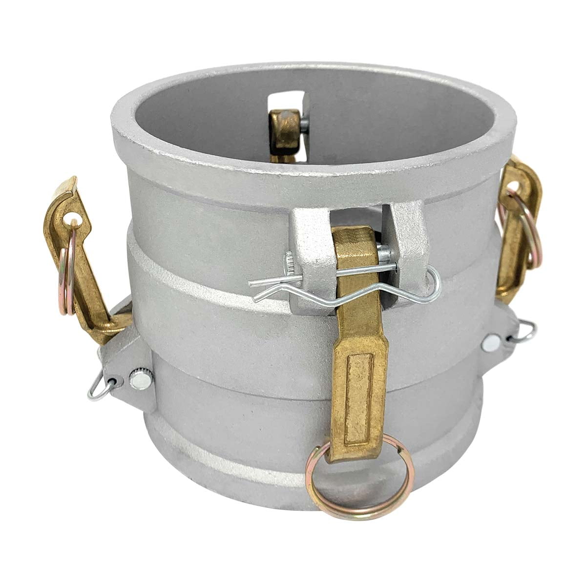 Gloxco Aluminum Type DD Cam and Groove Spool Coupler, 4" Female Camlock ...