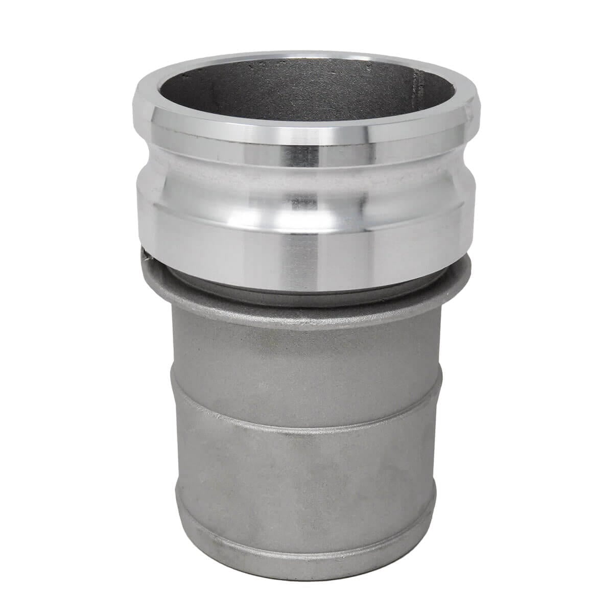 Gloxco Aluminum Type E Cam and Groove Hose Fitting, 4" Male Camlock x 4 ...