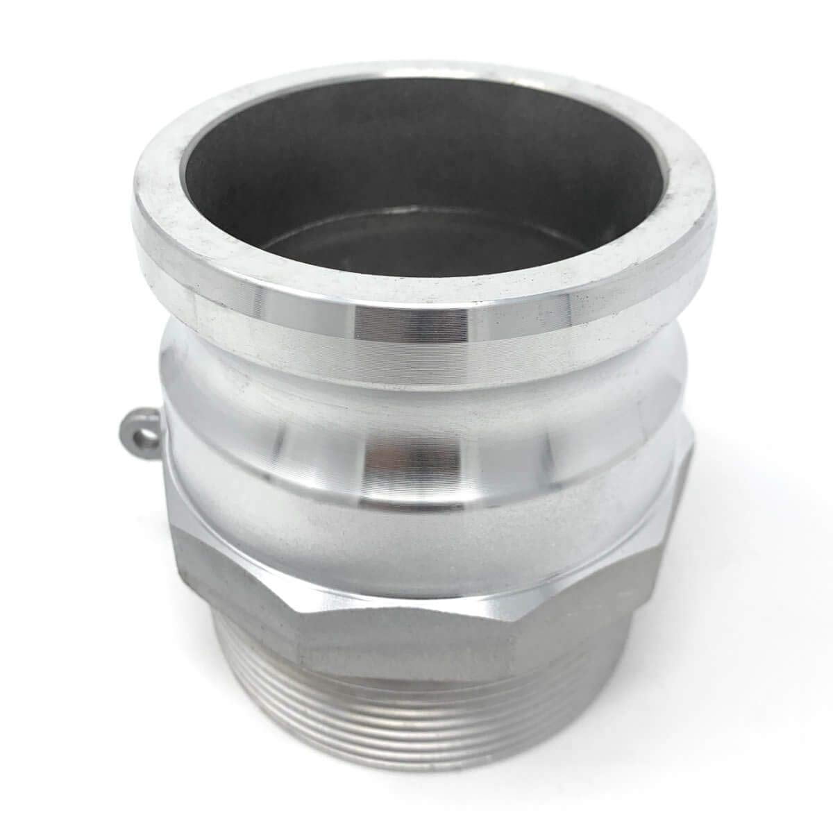 Gloxco Aluminum Type F Cam and Groove Fitting, 3″ Male Camlock Adapter ...