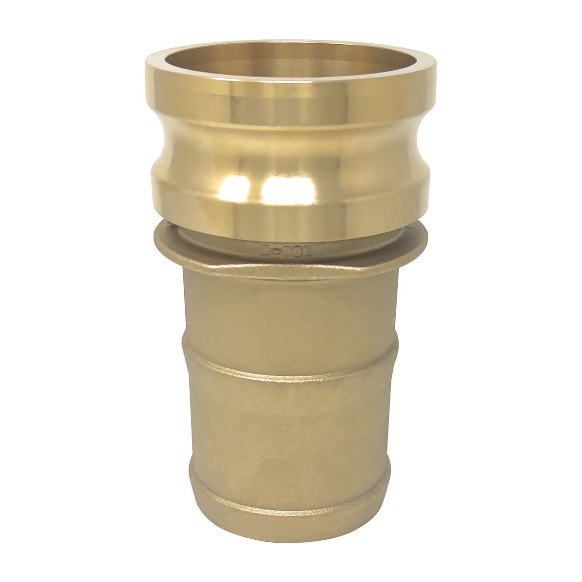 Gloxco Brass Type E Cam and Groove Hose Fitting, 3" Male Camlock x 3 ...