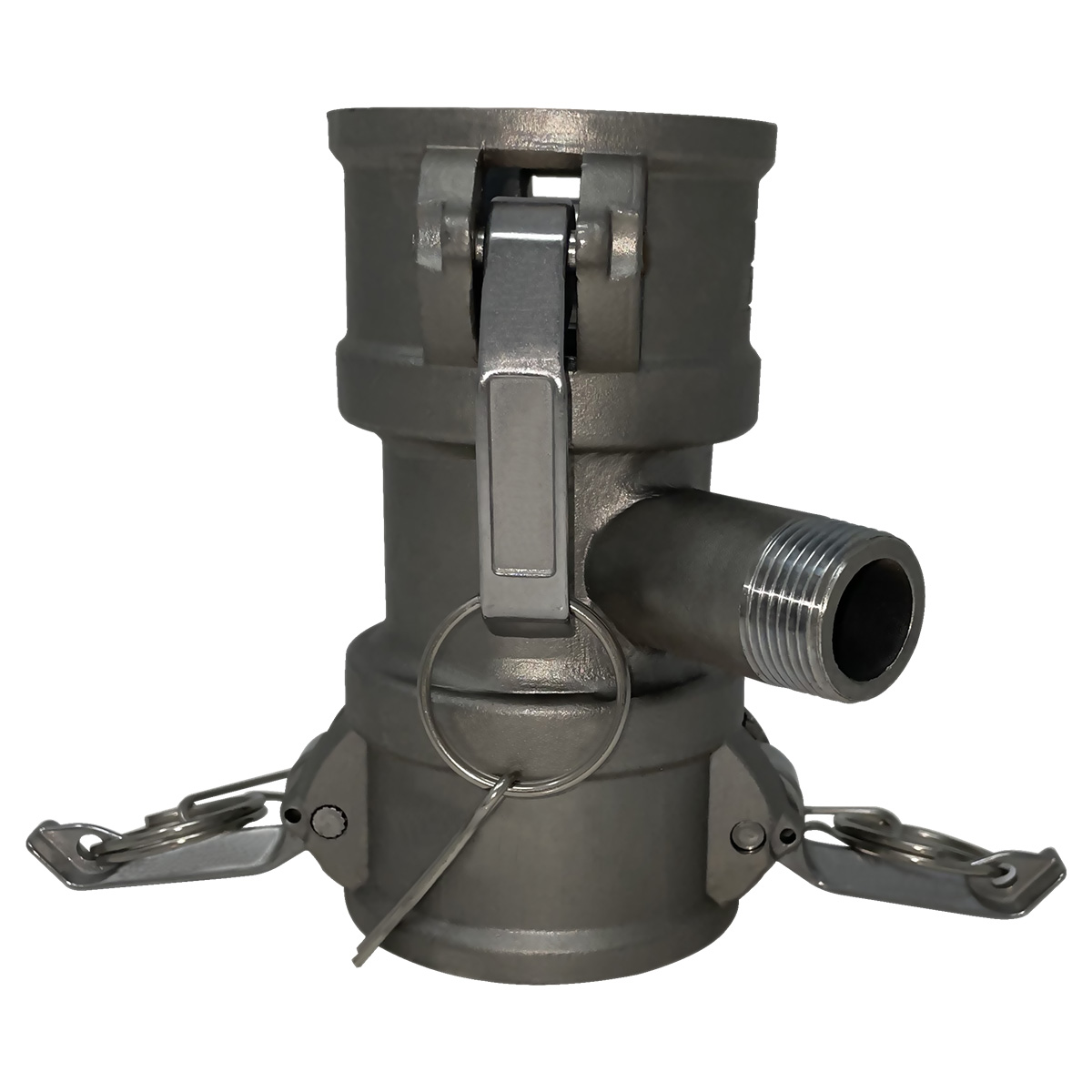 Gloxco Camlock Fitting, Type DD with 3/4" Pipe Tap, Stainless Steel, 2 ...