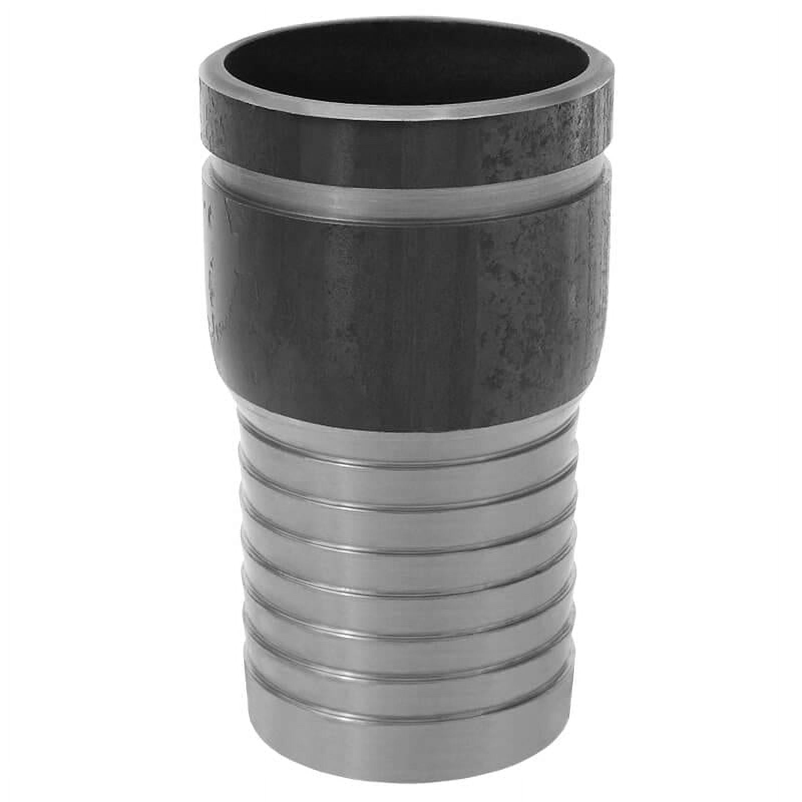 Gloxco Combination (KC) Nipple Fitting, 3″ Hose Shank x 3″ Grooved End ...