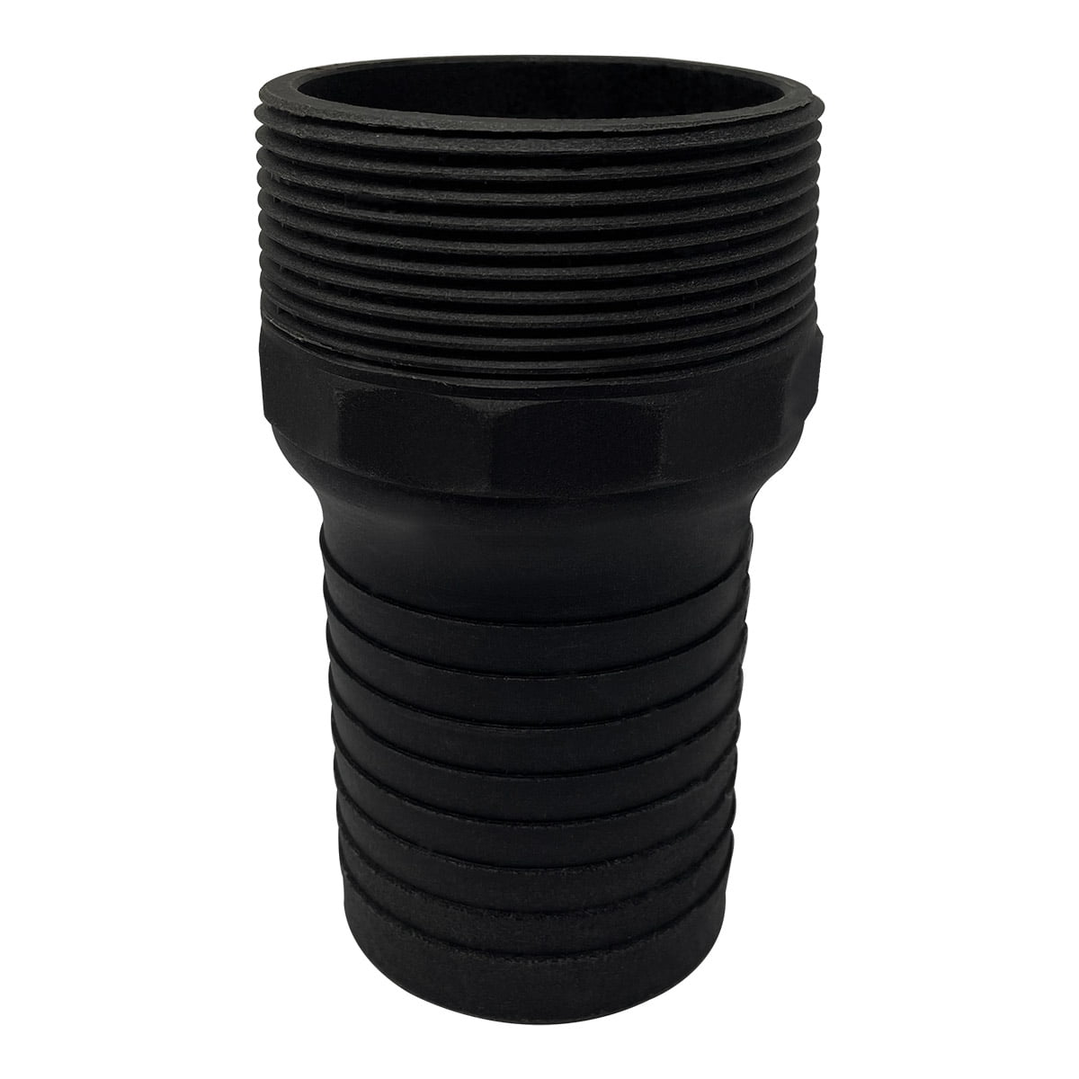Gloxco Combination (KC) Nipple Fitting, 3″ Hose Shank x 3″ Male NPT ...
