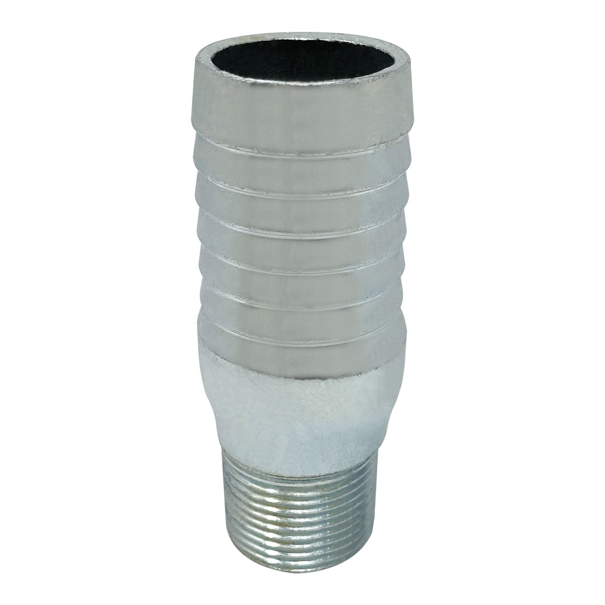 Gloxco Combination (KC) Nipple Fitting, Reducer, 1-1/2″ Hose Shank x 1 ...