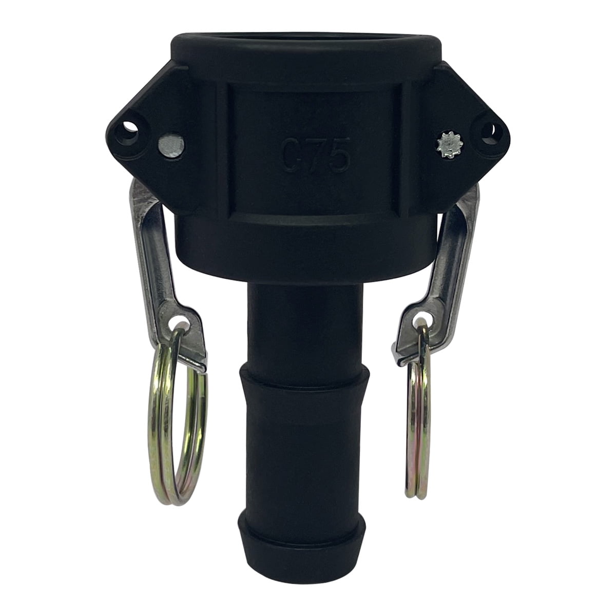 Gloxco Poly Cam Lock Fitting, Type C, 3/4" Female Camlock x 3/4" Hose ...