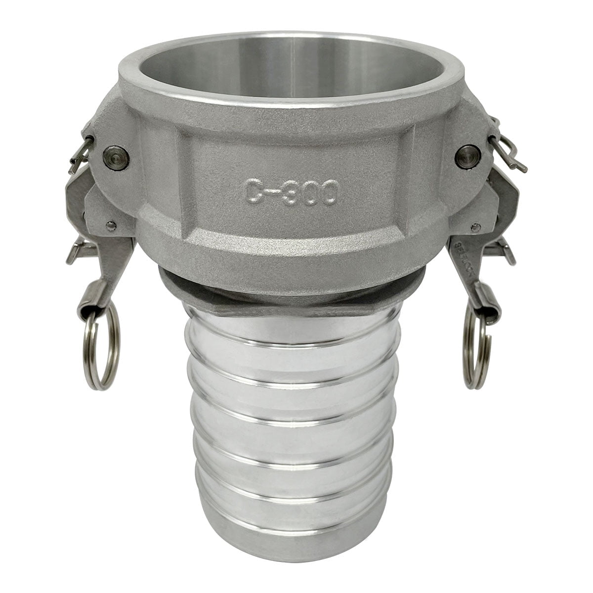 Gloxco Self Locking Camlock Fitting, Type C, Aluminum, 3" Female ...