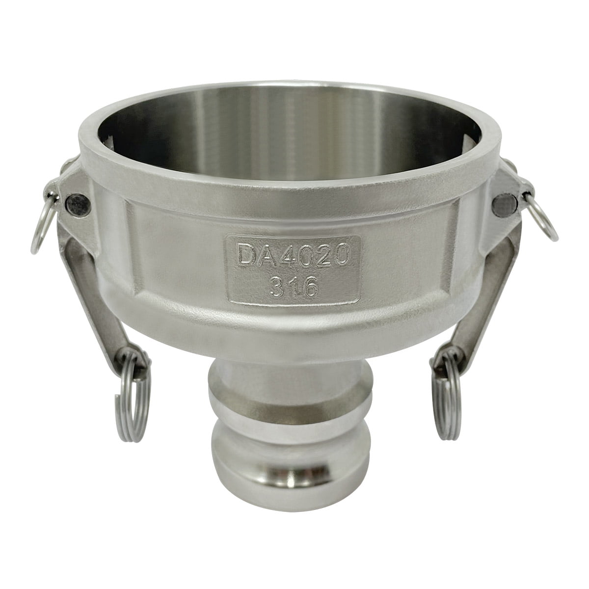 Gloxco Stainless Steel Type DA and Groove Hose Fitting, Reducer, 4 ...