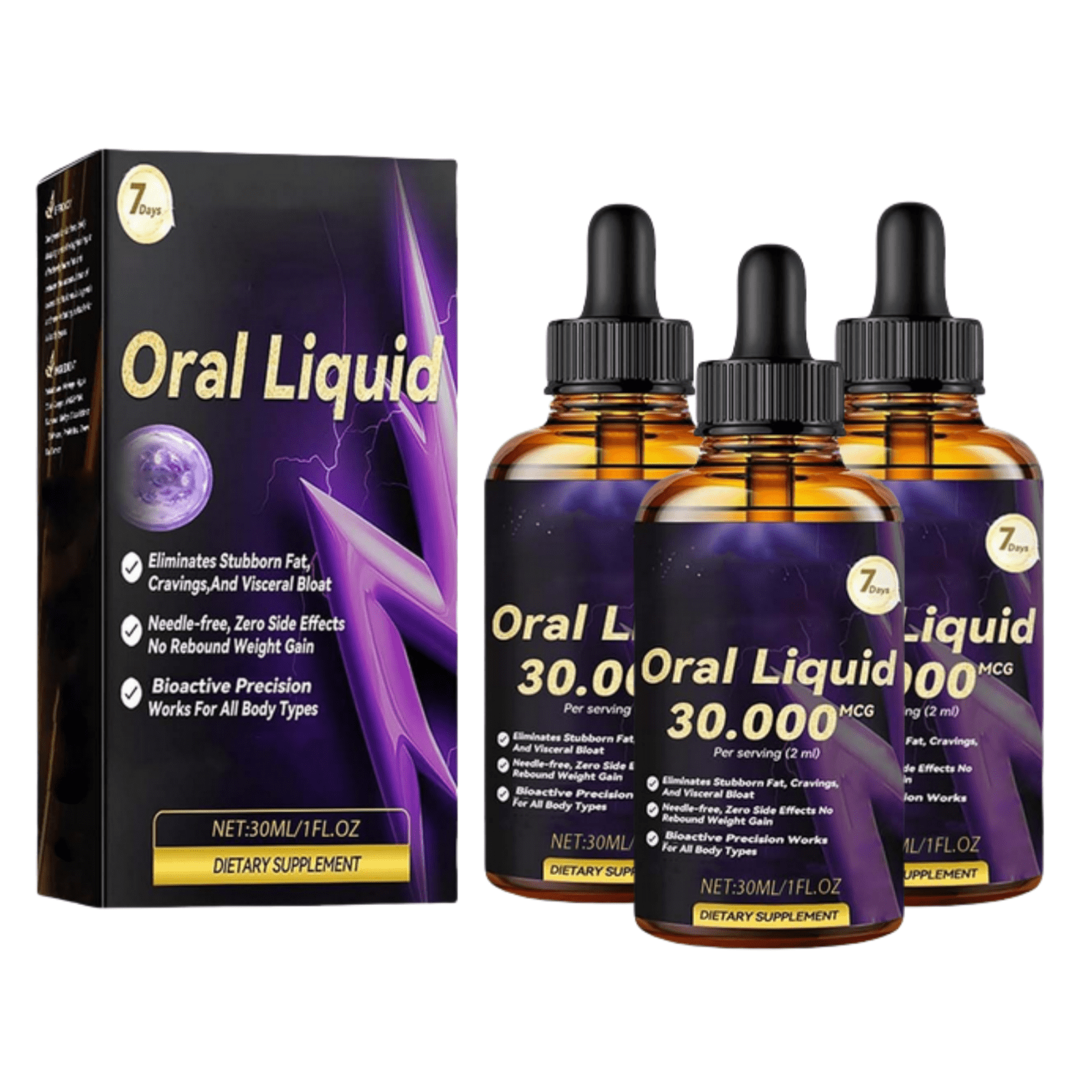 Glp-1 Liquid, Professional Glp-1 Drops Effectively Relieves Burden ...